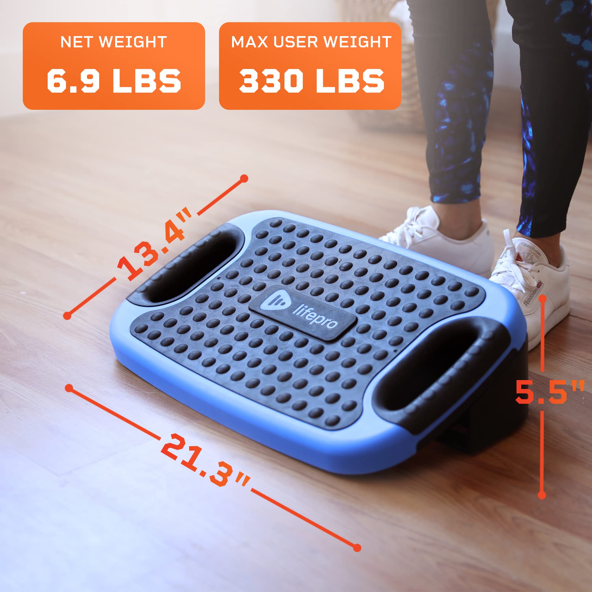 Lifepro 4-In-1 Aerobic Step Platform - Multifunctional Exercise Step ...