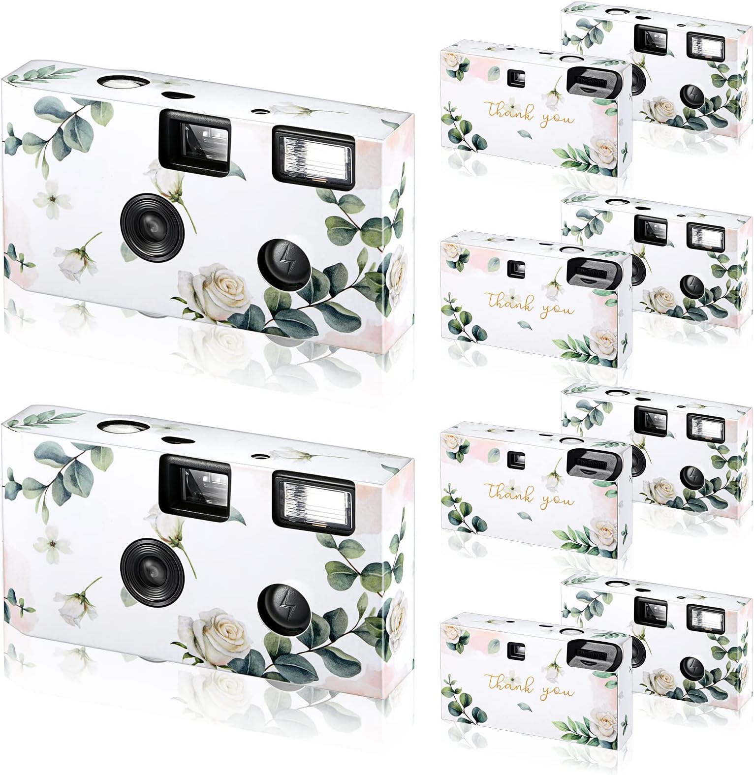 Amazon.com : Treela 6 Pack of Disposable Camera for Wedding Bulk ...