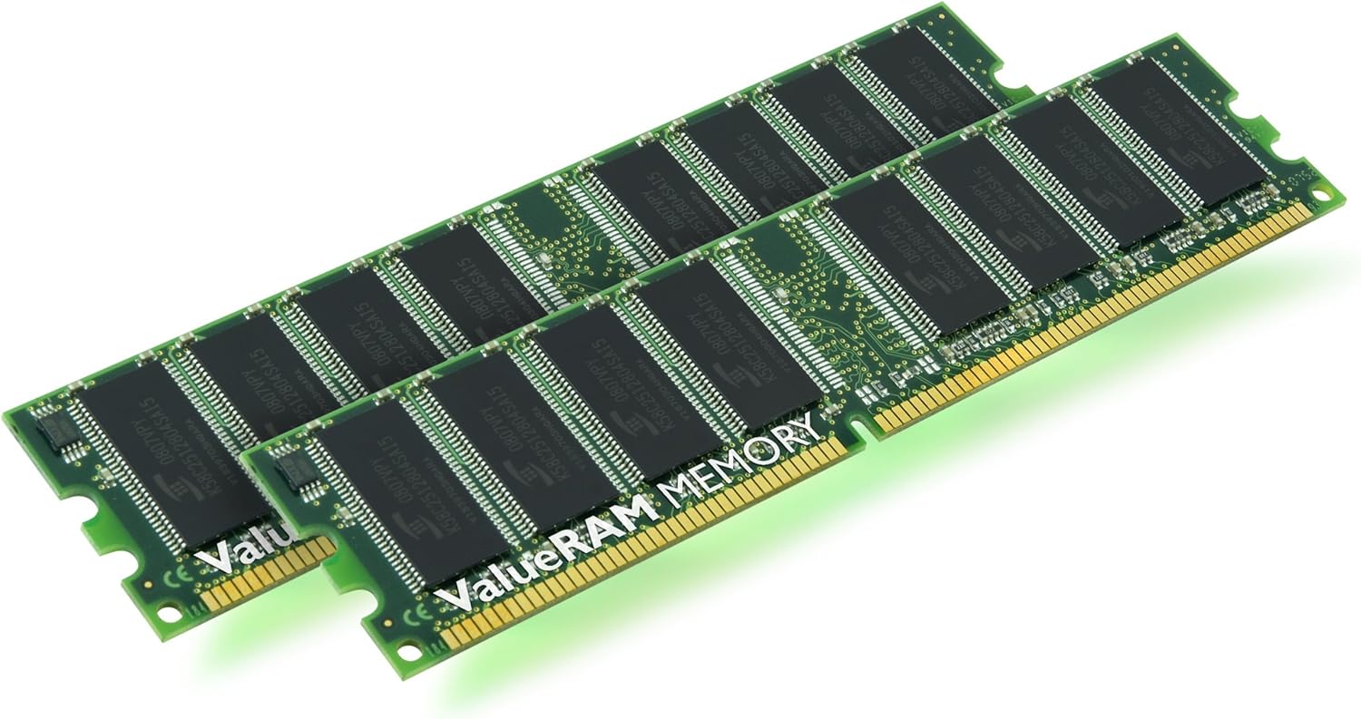 Kingston H. Corporation Non-ECC CL2.5 DIMM (Kit of 2) Desktop Memory 1 ...