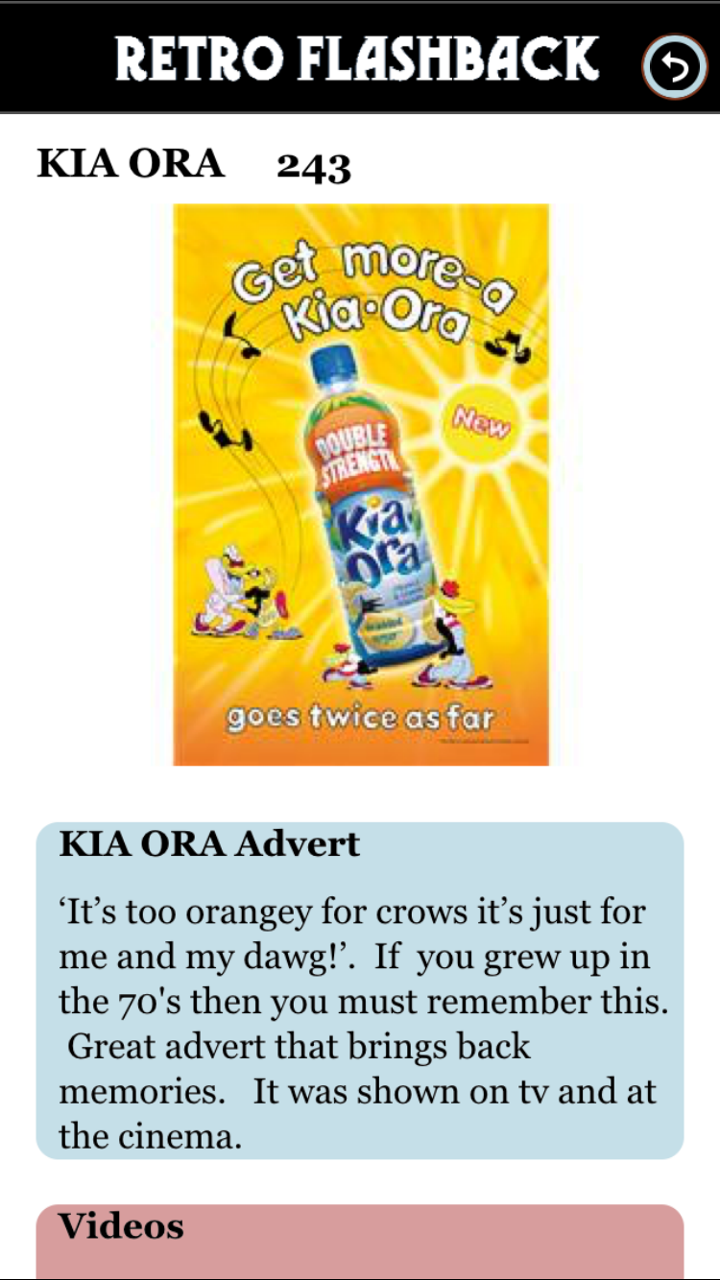 Retro Flashback - App on Amazon Appstore