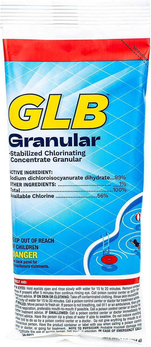 Amazon.com: GLB Granular Chlorine (1 lb)