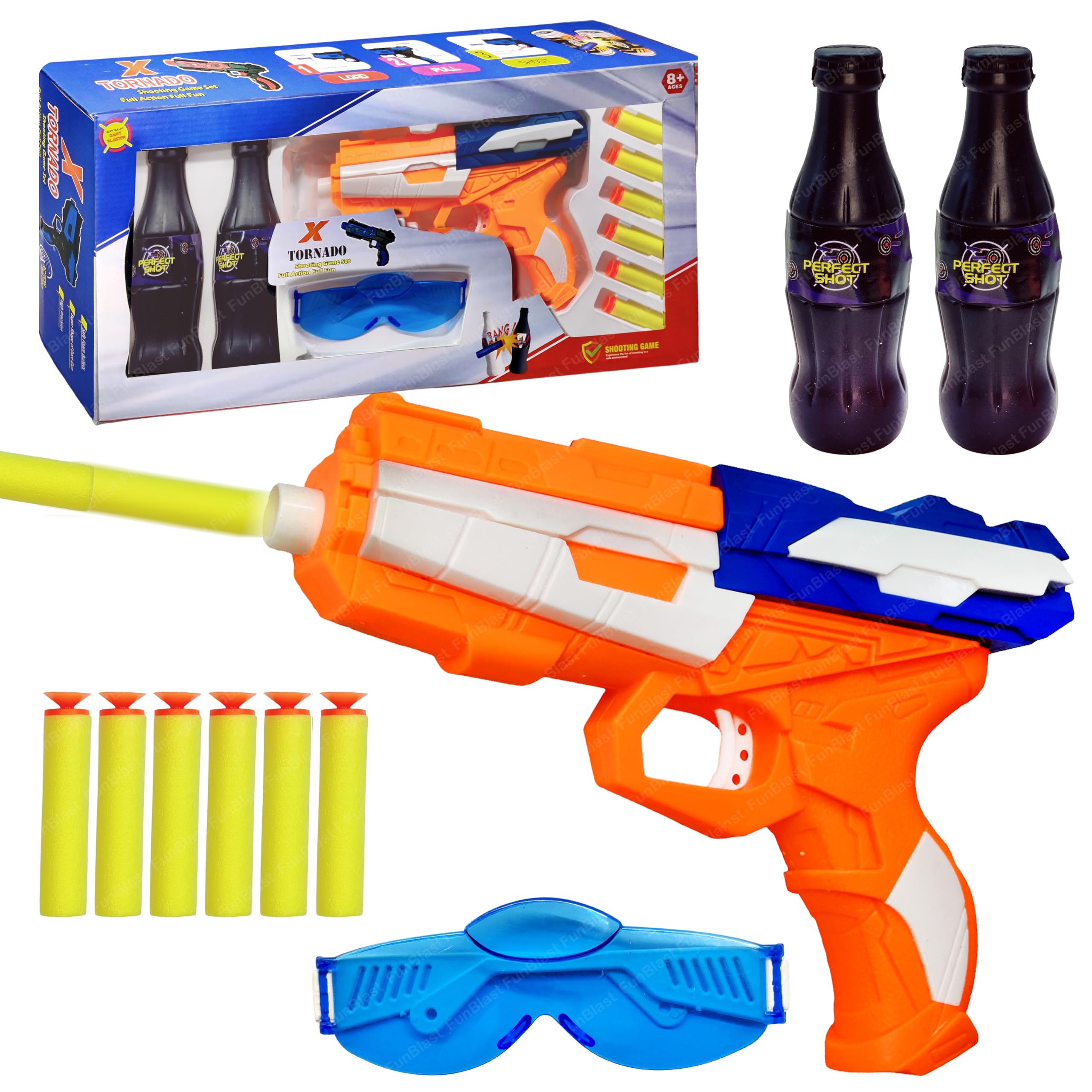 FunBlast High Speed Bullet Gun Toy – Pack of 1 Toy Gun for Boys ...