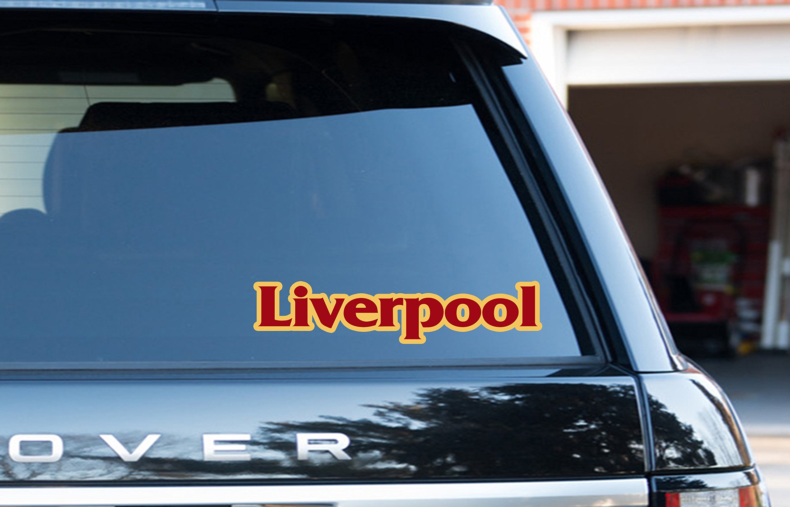 Liverpool Town City Window/Bumper Stickers/Decals 2 Pack 8" : Amazon.co ...