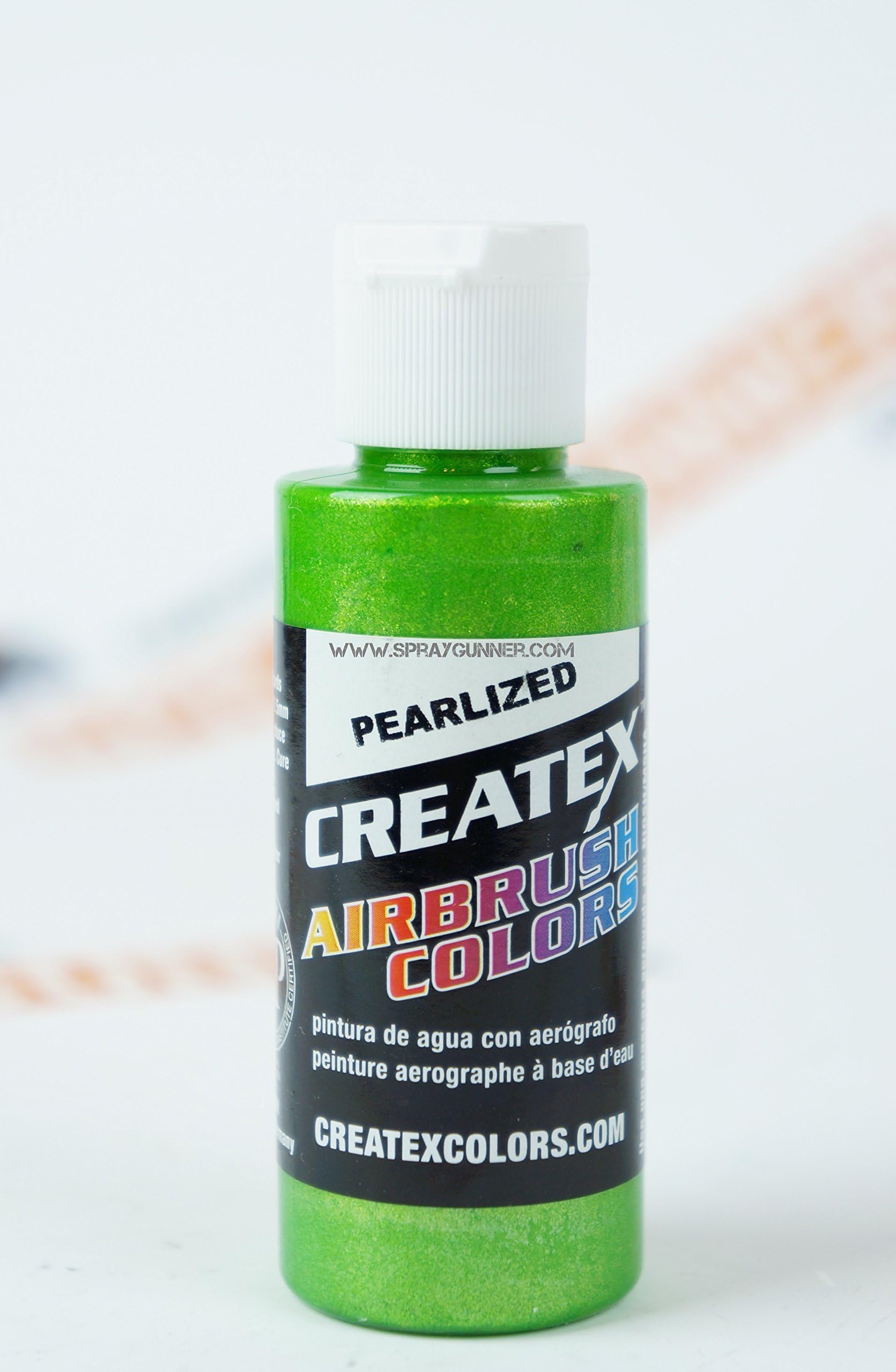 Amazon.com: Airbrush Colors Createx Pearlized 5310 Pearl White 2oz ...