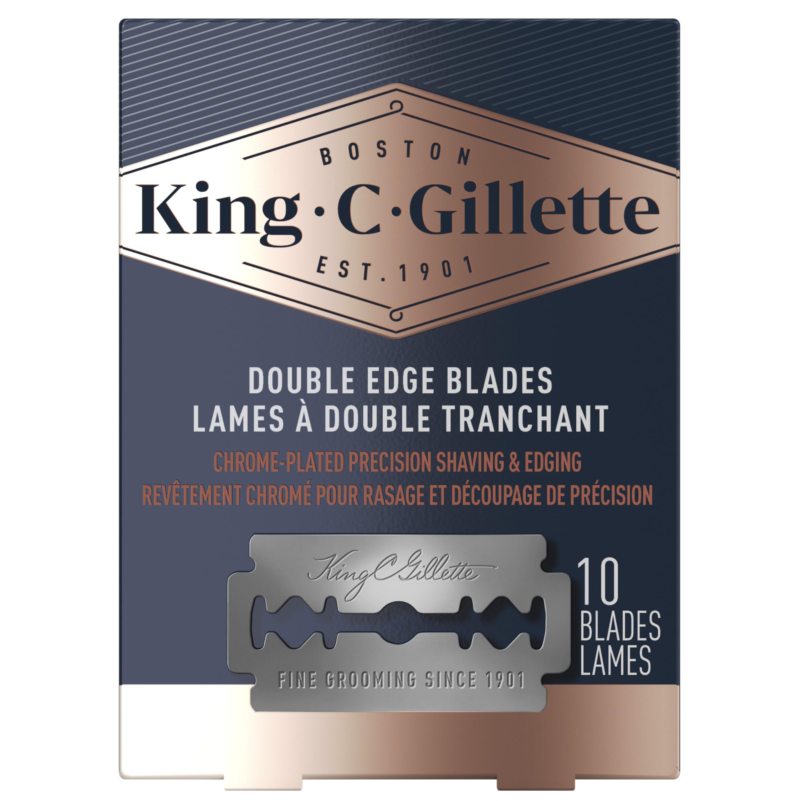 King C. Gillette Double-Edge Safety Razor Refill blades for better ...