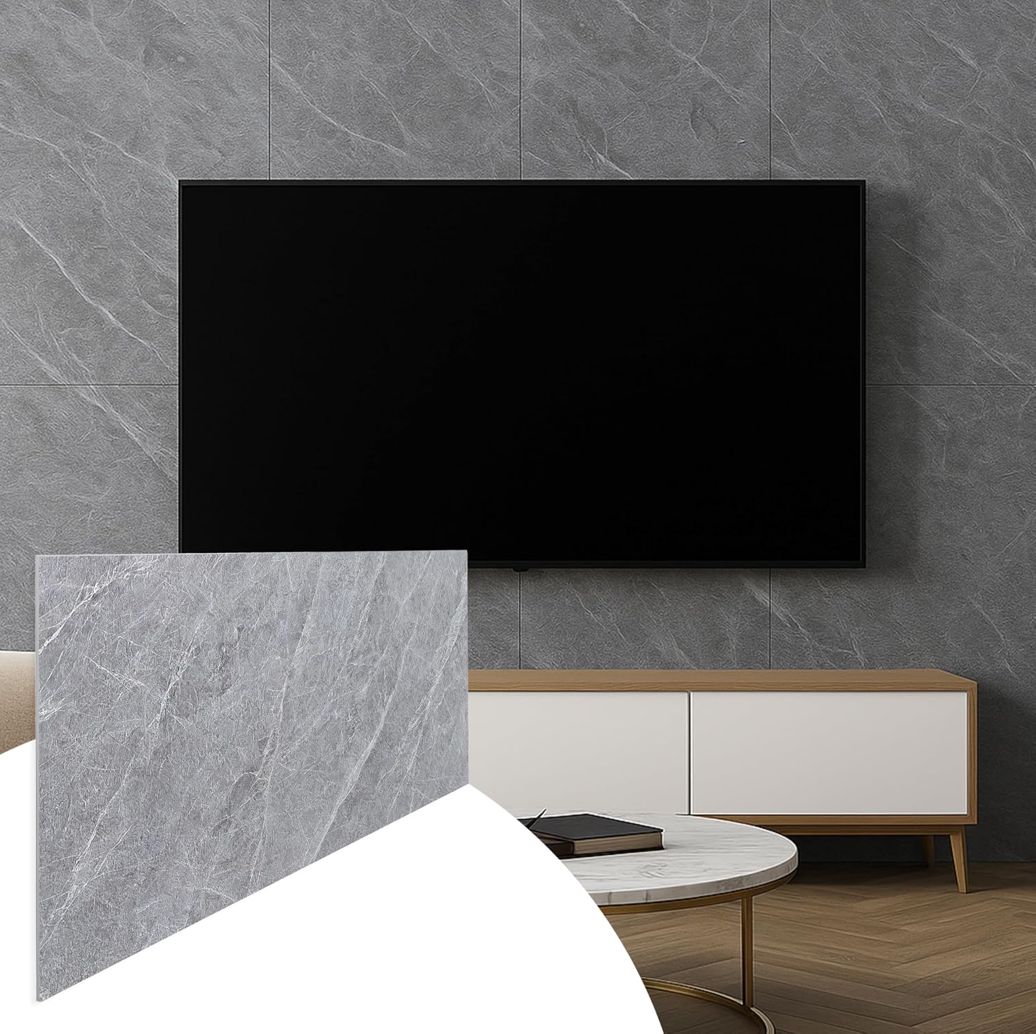 Amazon.com: Dundee Deco Faux Stone Wall Panels - Sample - Waterproof ...