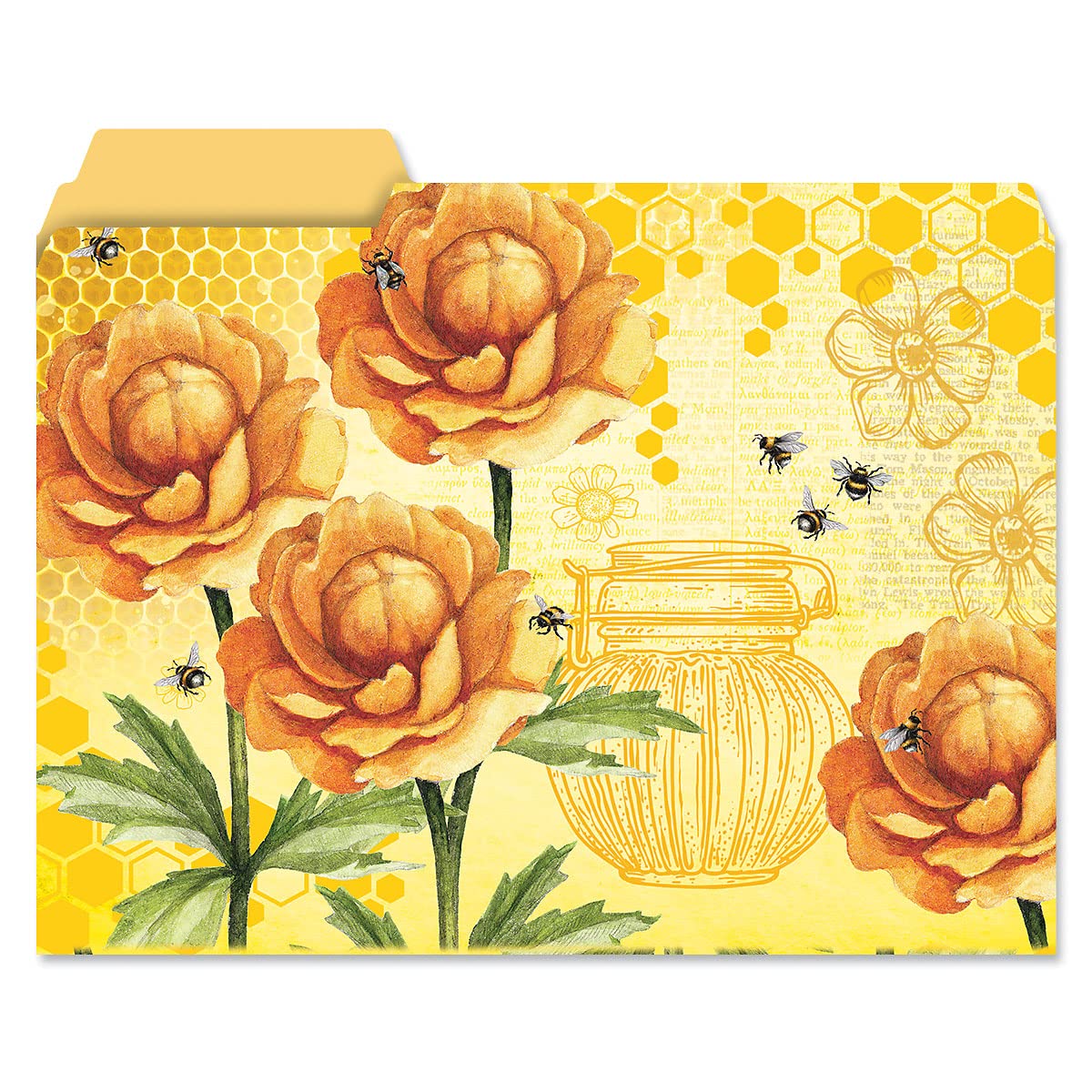 Snapklik.com : Bee Friends File Folders Value Pack - Set Of 24