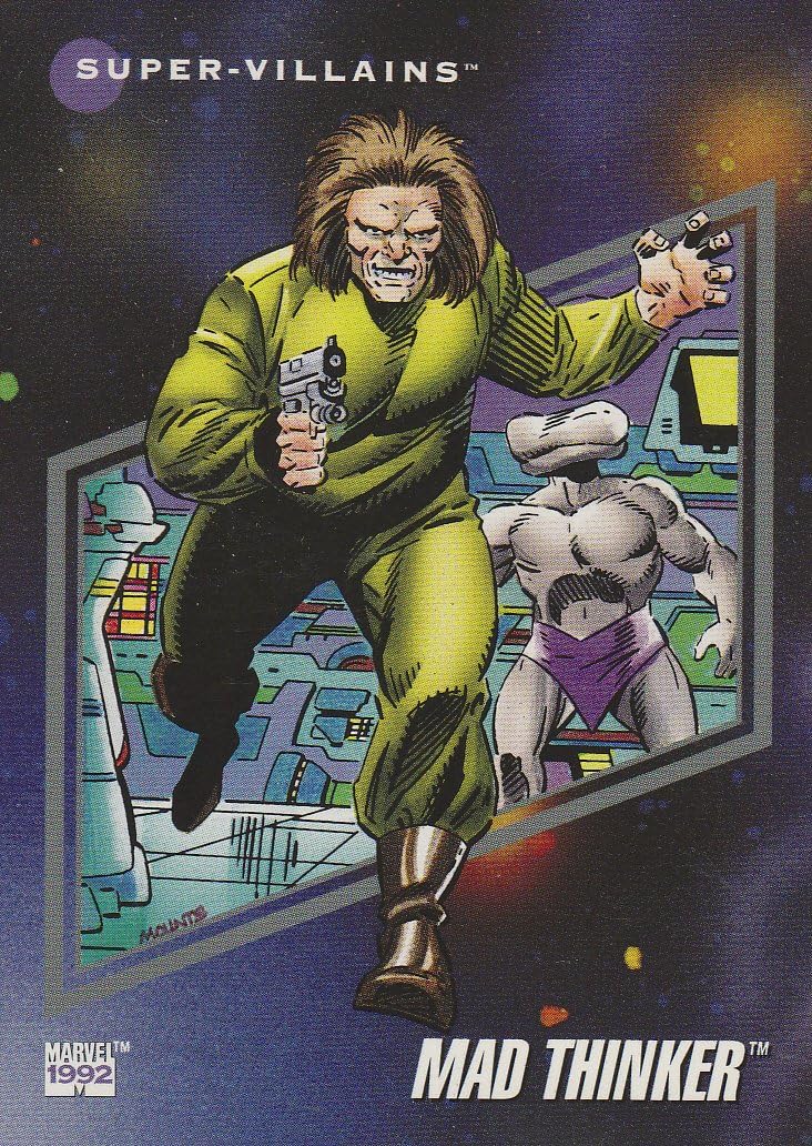 Amazon.com: Mad Thinker #119 (Marvel Universe Series 3 Trading Card ...