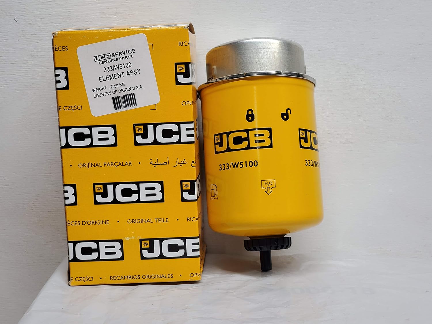 Amazon.com: JCB Fuel Filter (333/W5100) for JCB 150, 190, 215, 525-60 ...
