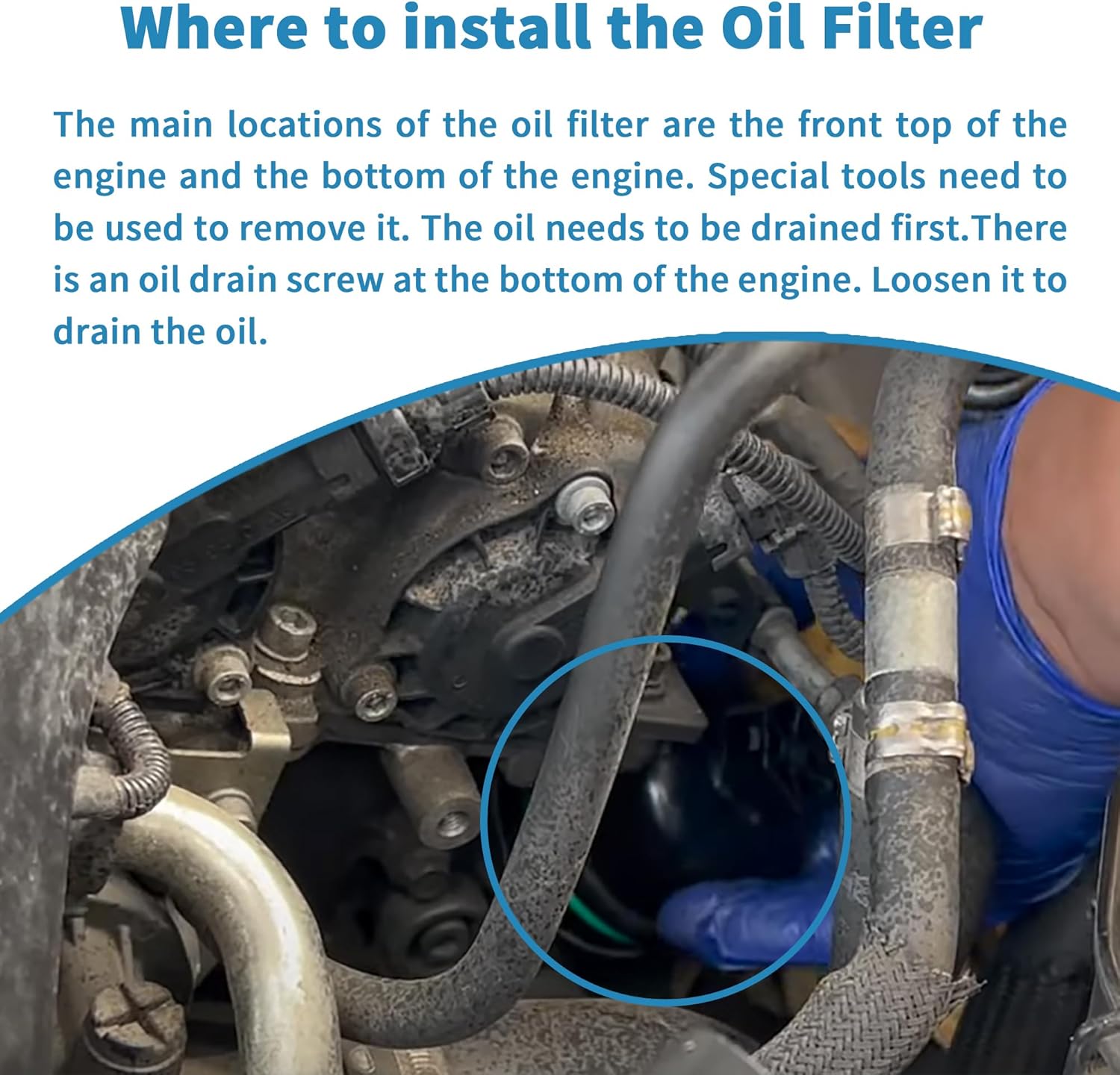 Filtro de aceite 311401 298939 compatible con motores Maserati Ghibli y ...