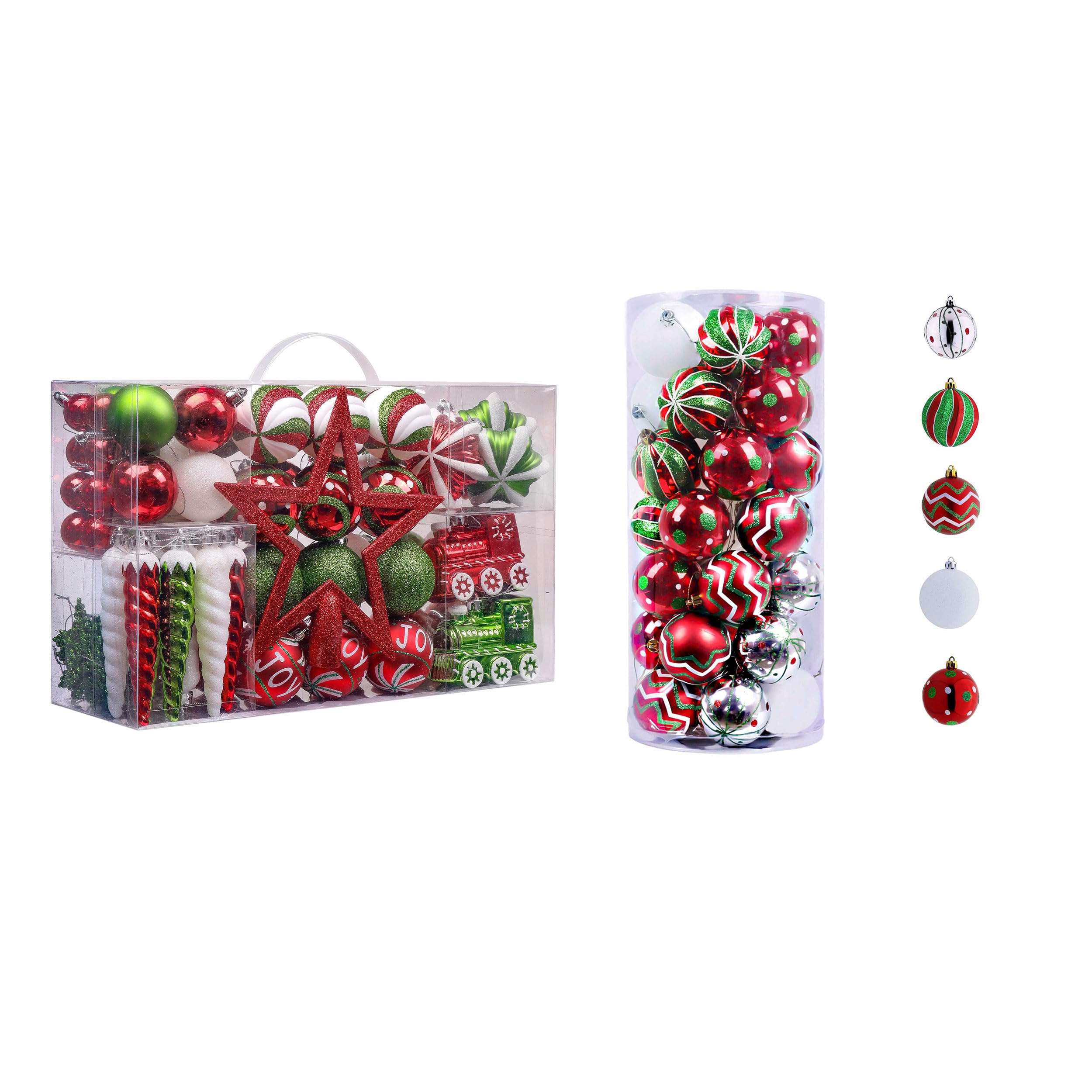 Amazon.com: Valery Madelyn Christmas Ornaments Value Bundle(2 Items ...