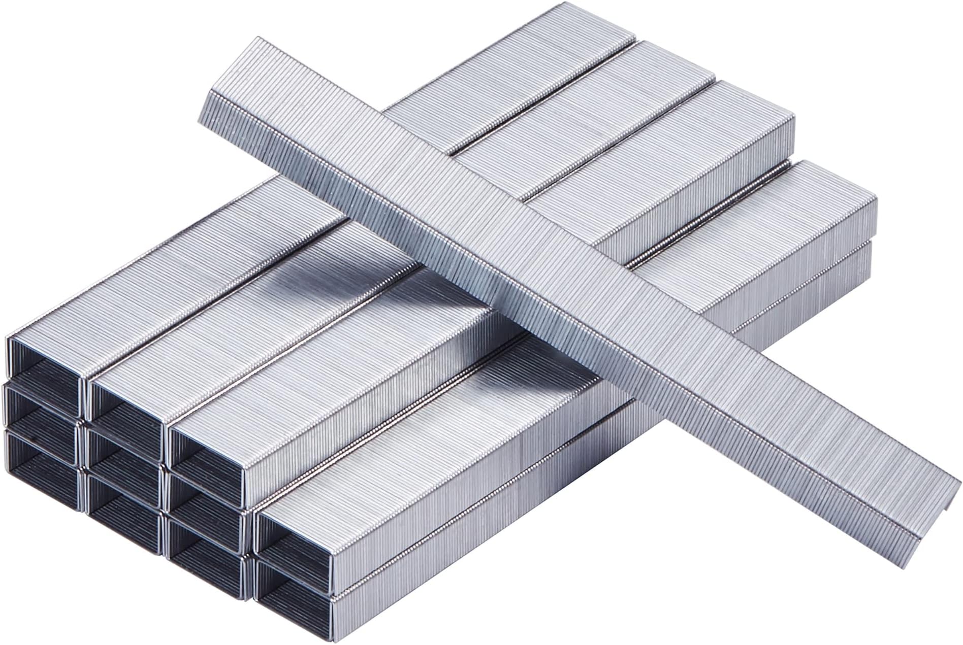 Bostitch Premium Standard Staples in Clear Plastic Box, 1/4 Inch Leg ...