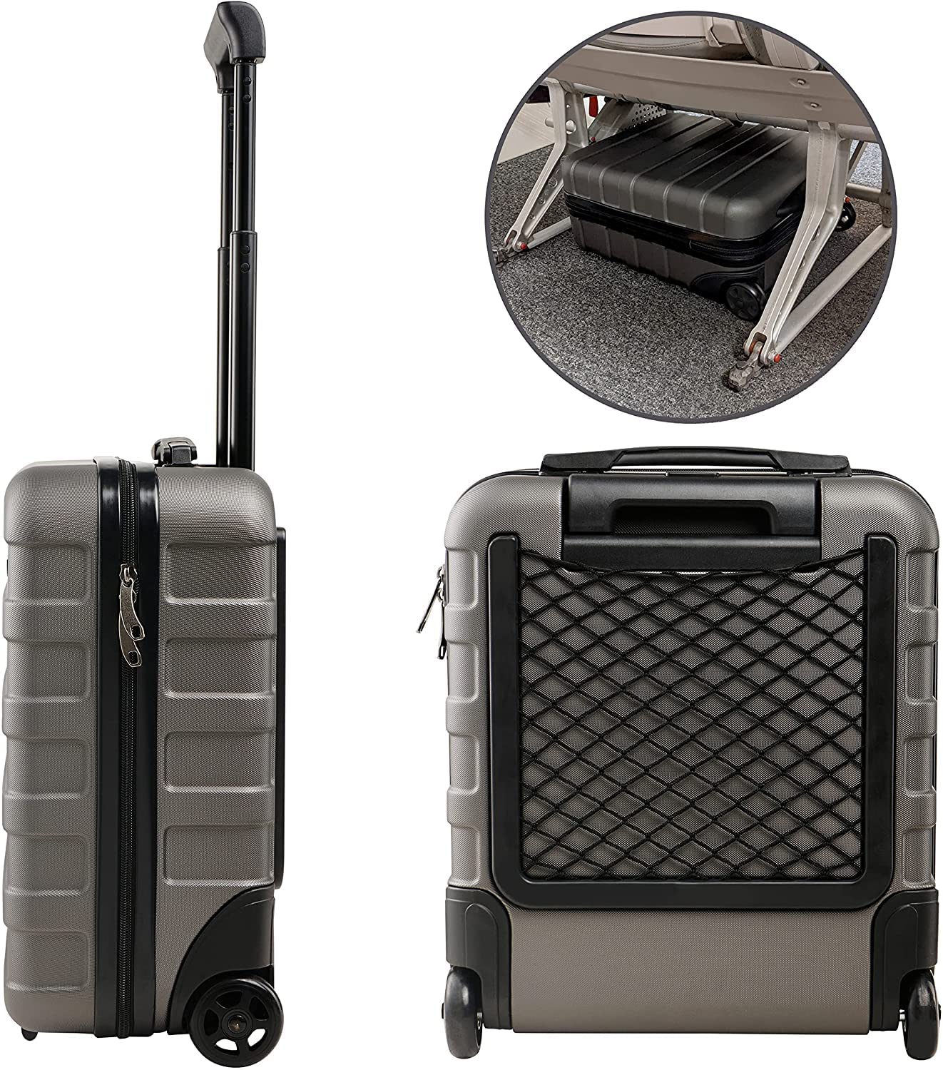 Buy Cabin Max Anode 30L TwinWheel 45x36x20cm Easyjet Underseat Cabin ...