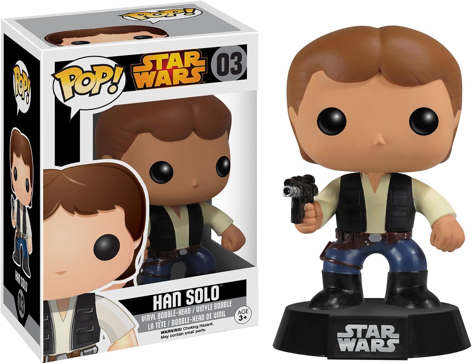 Funko Pop Star Wars Han Solo Action Figure : Amazon.ca: Toys & Games
