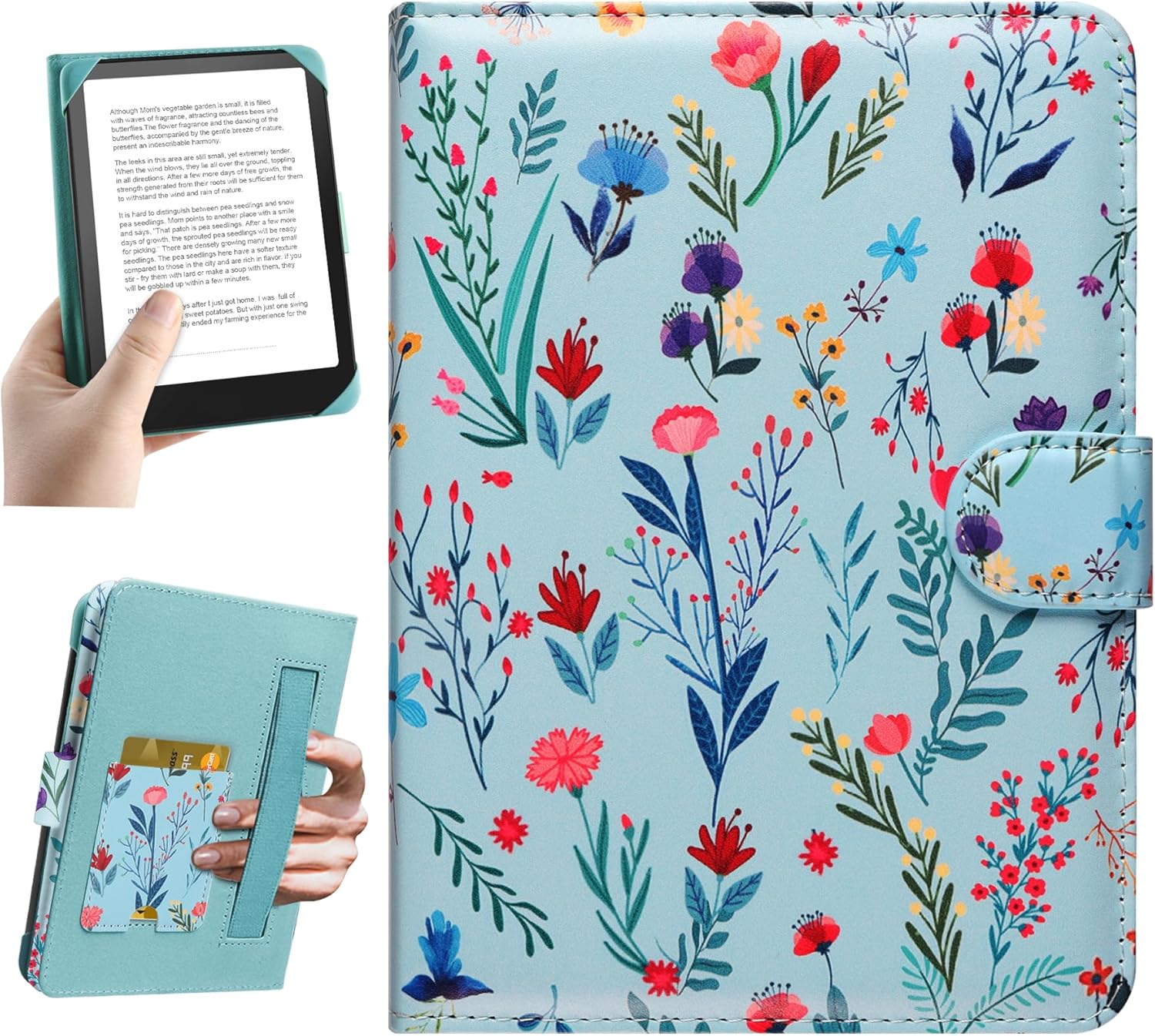 Amazon.com: HoYiXi Universal Case for 6.8-7'' Kindle eReader Compatible ...