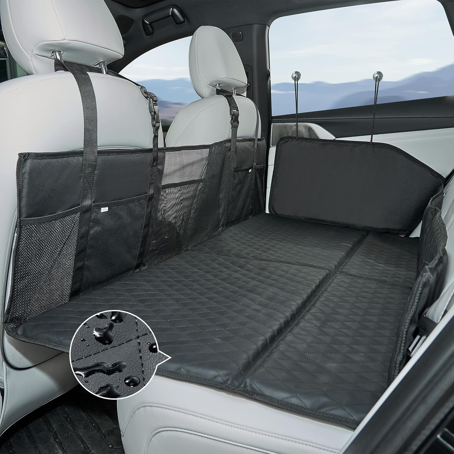 Amazon.com : JOYTUTUS Non-Inflatable Car Bed Mattress, Folding Car Bed ...
