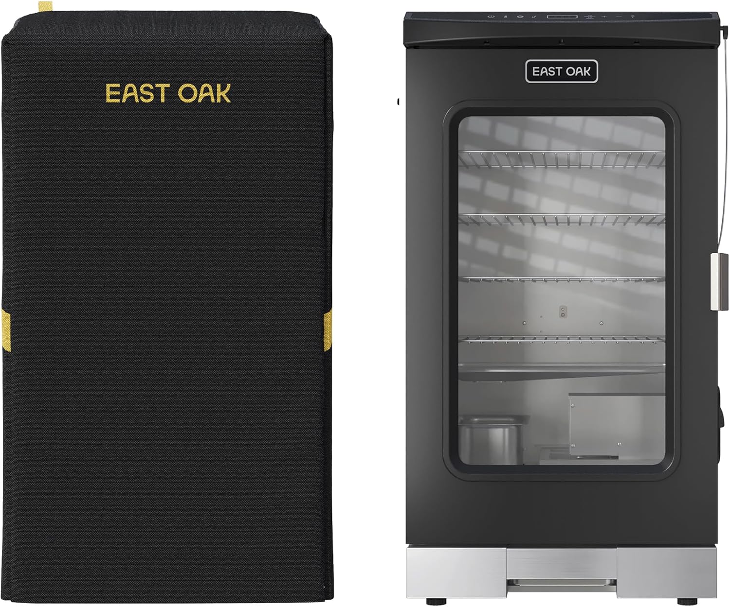 EAST OAK 30-Inch Electric Smoker with Visualization Glass Door and ...