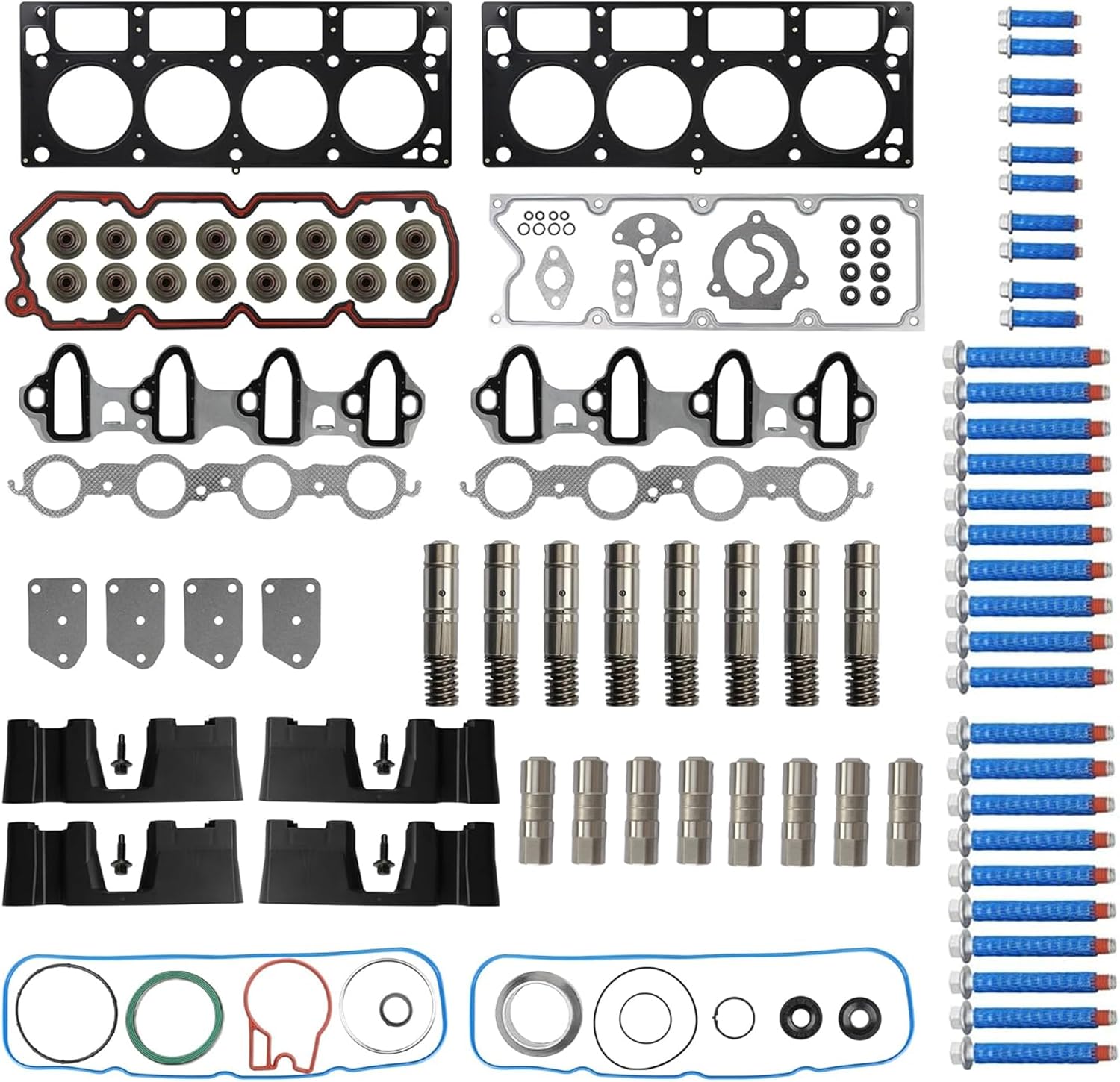Amazon.com: AFM Lifters Kit with Head Gaskets & Bolts Fits for ...