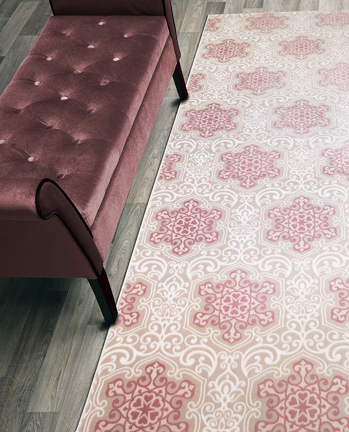 Amazon.com: Custom Size Hallway Runner Rug, Slip Resistant, 31 inch ...