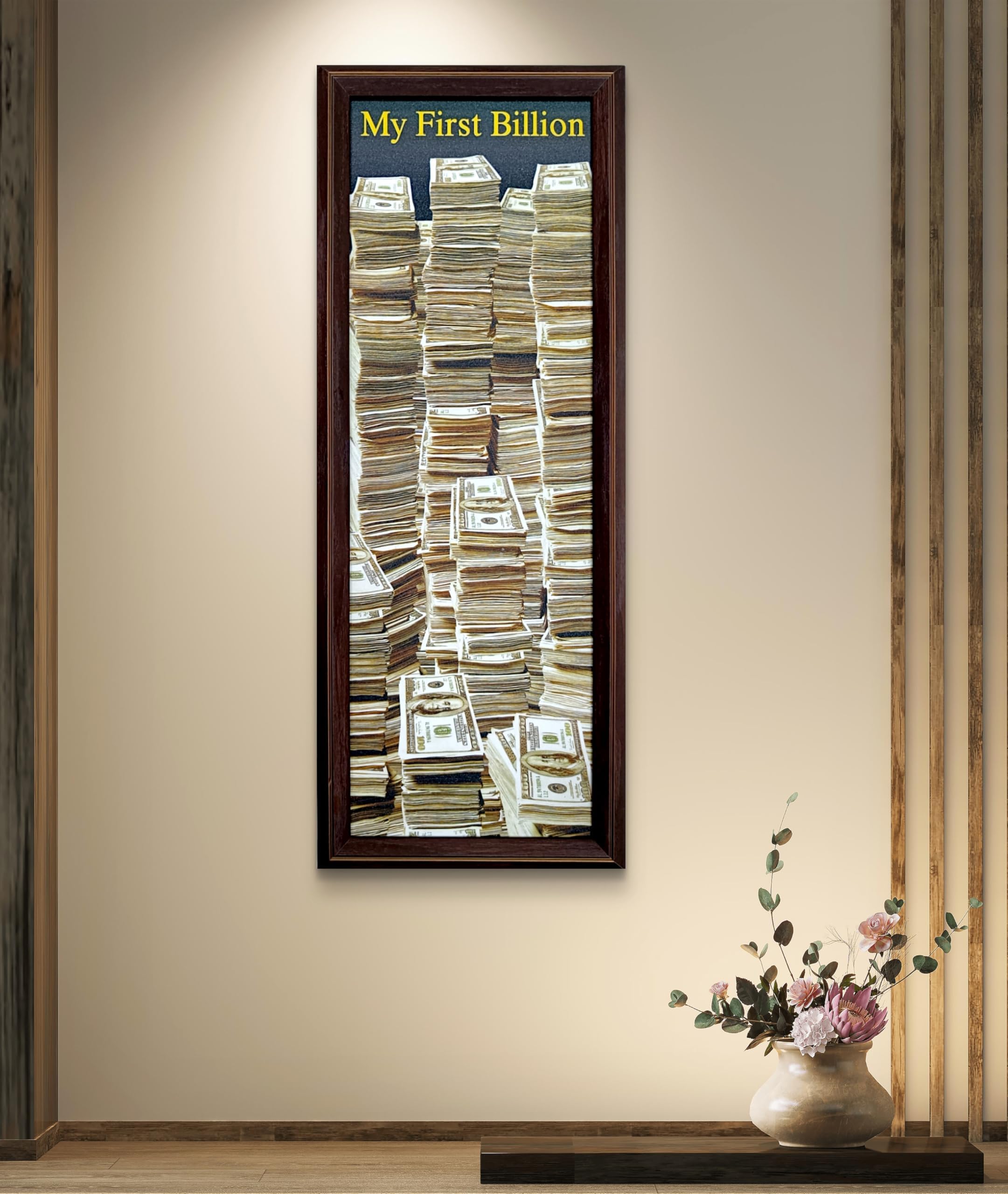 DmcreativityCraft Motivational Posters Frame for Wall Decoration Time ...