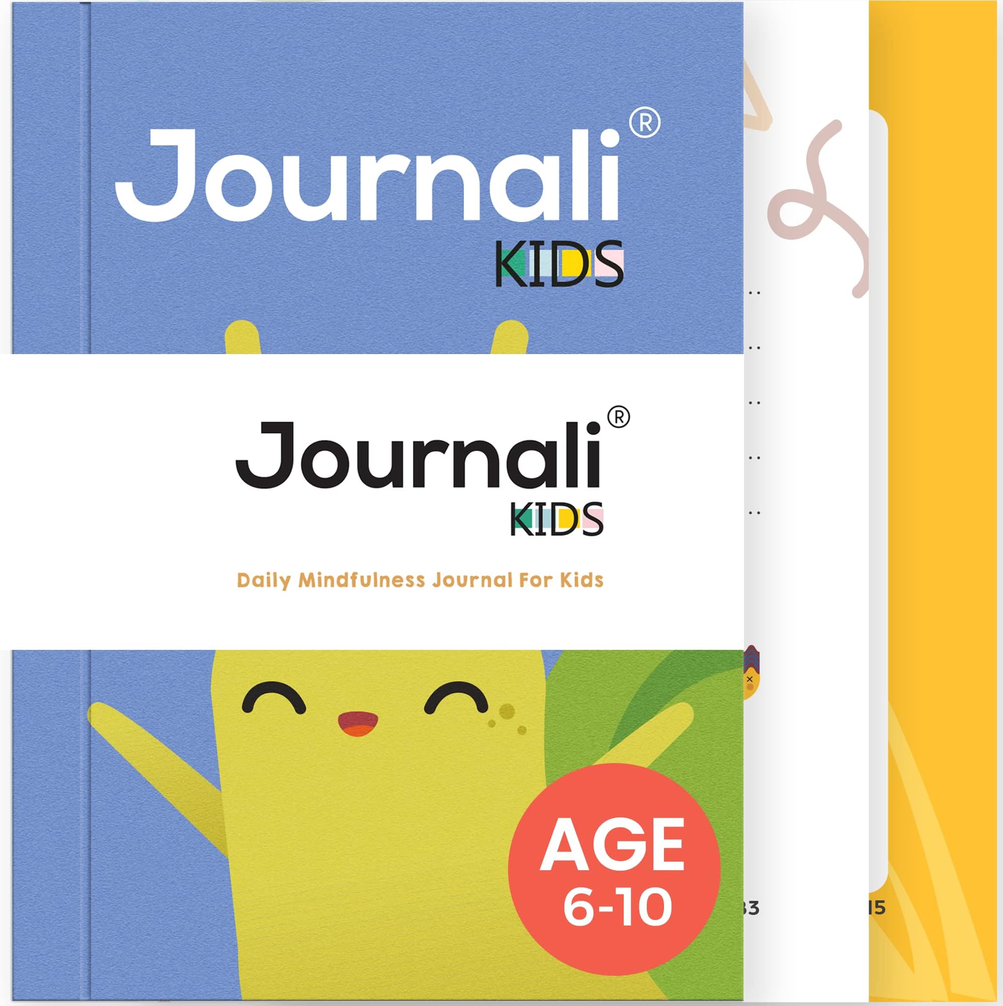 Amazon.com: 6-Minute Kids Diary – Journal for Kids 6-12 to Develop a ...