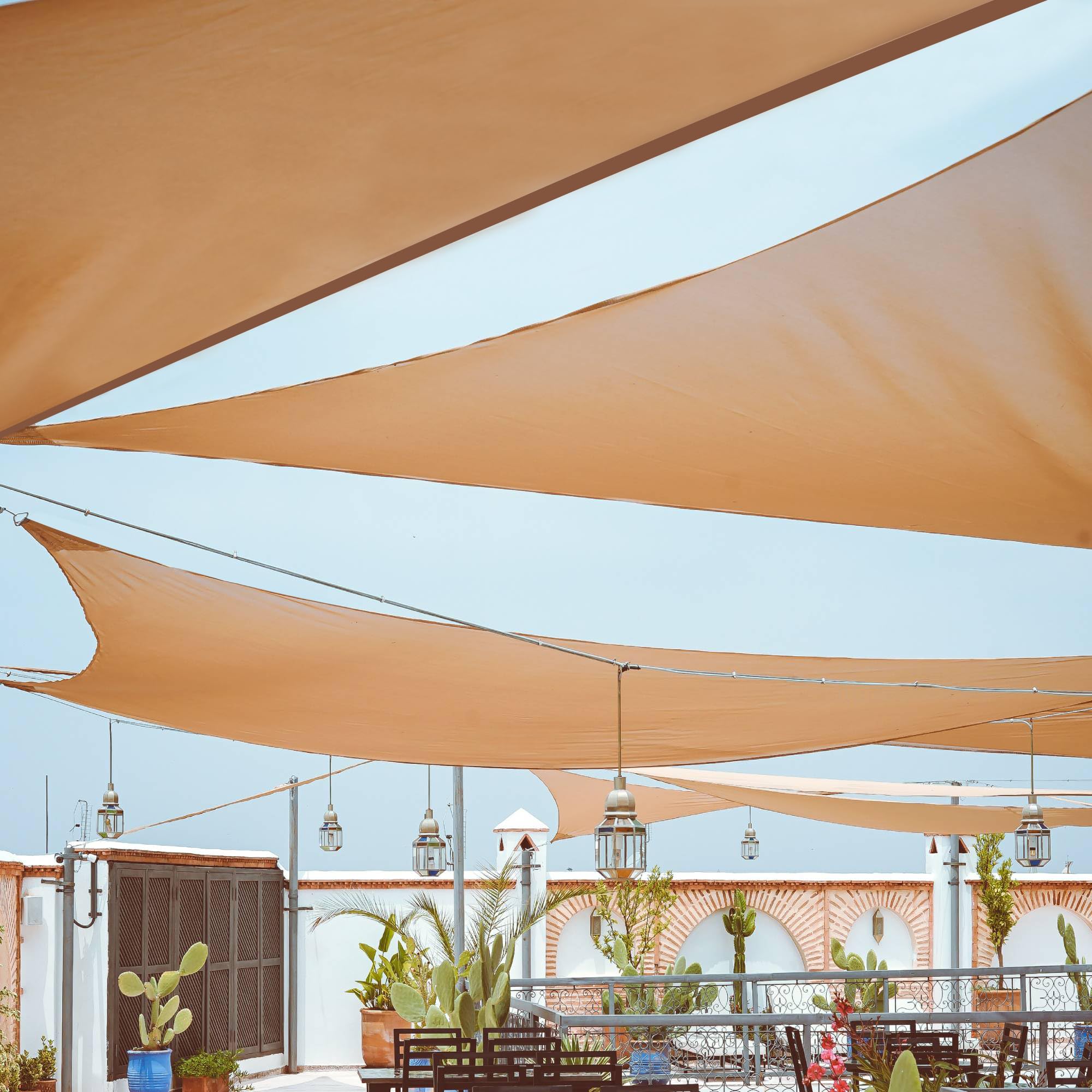 Snapklik.com : VICLLAX Sun Shade Cloth Outdoor Shades Sail Patio ...