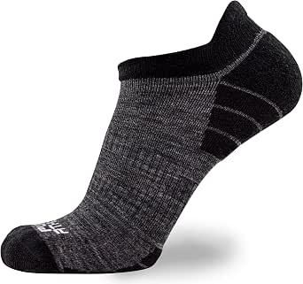 Amazon.com: Pure Athlete No-Show Wool Socks - Low Cut Running Sock Men ...