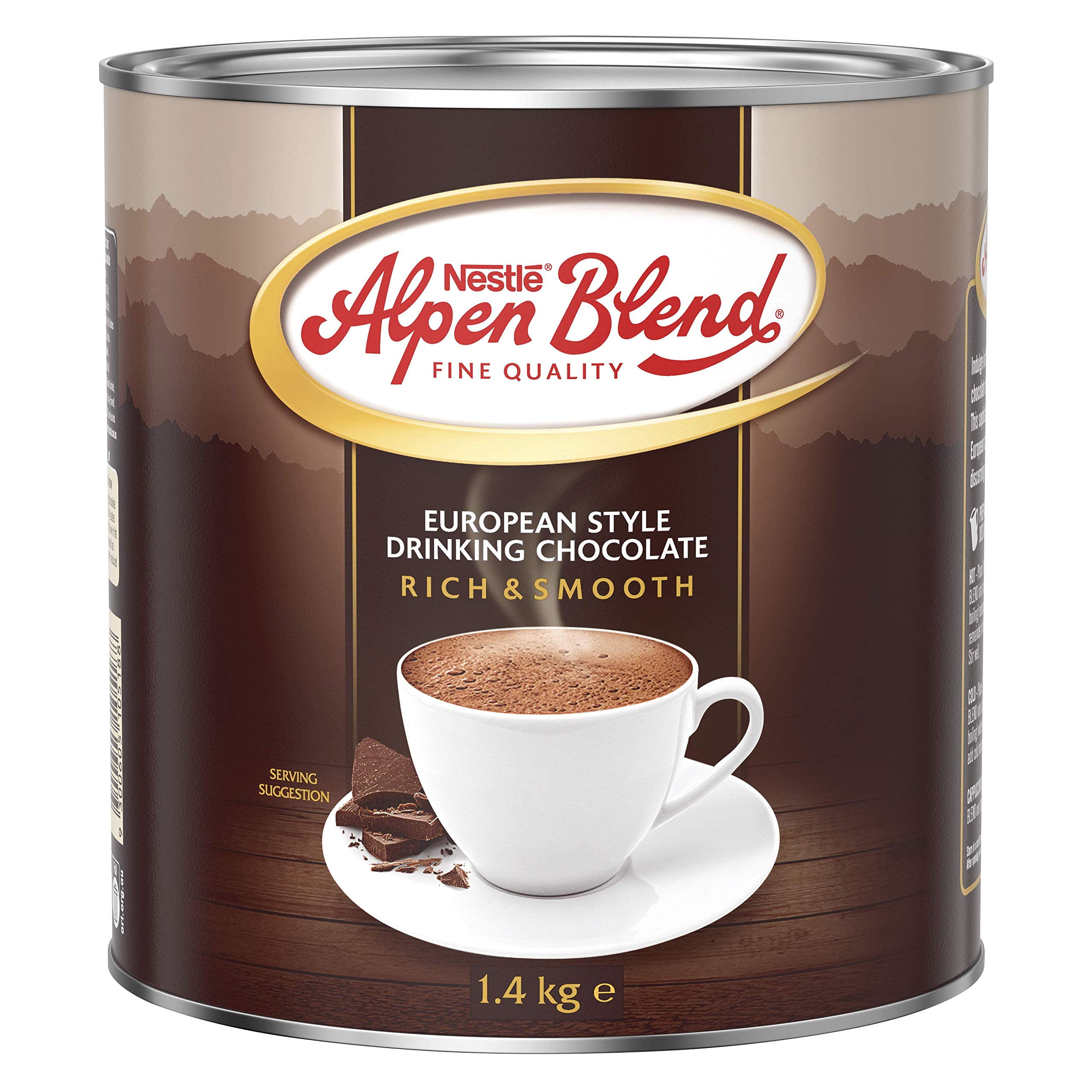 NESTLÉ Alpen Blend European Style Drinking Chocolate, 1.4kg : Amazon ...