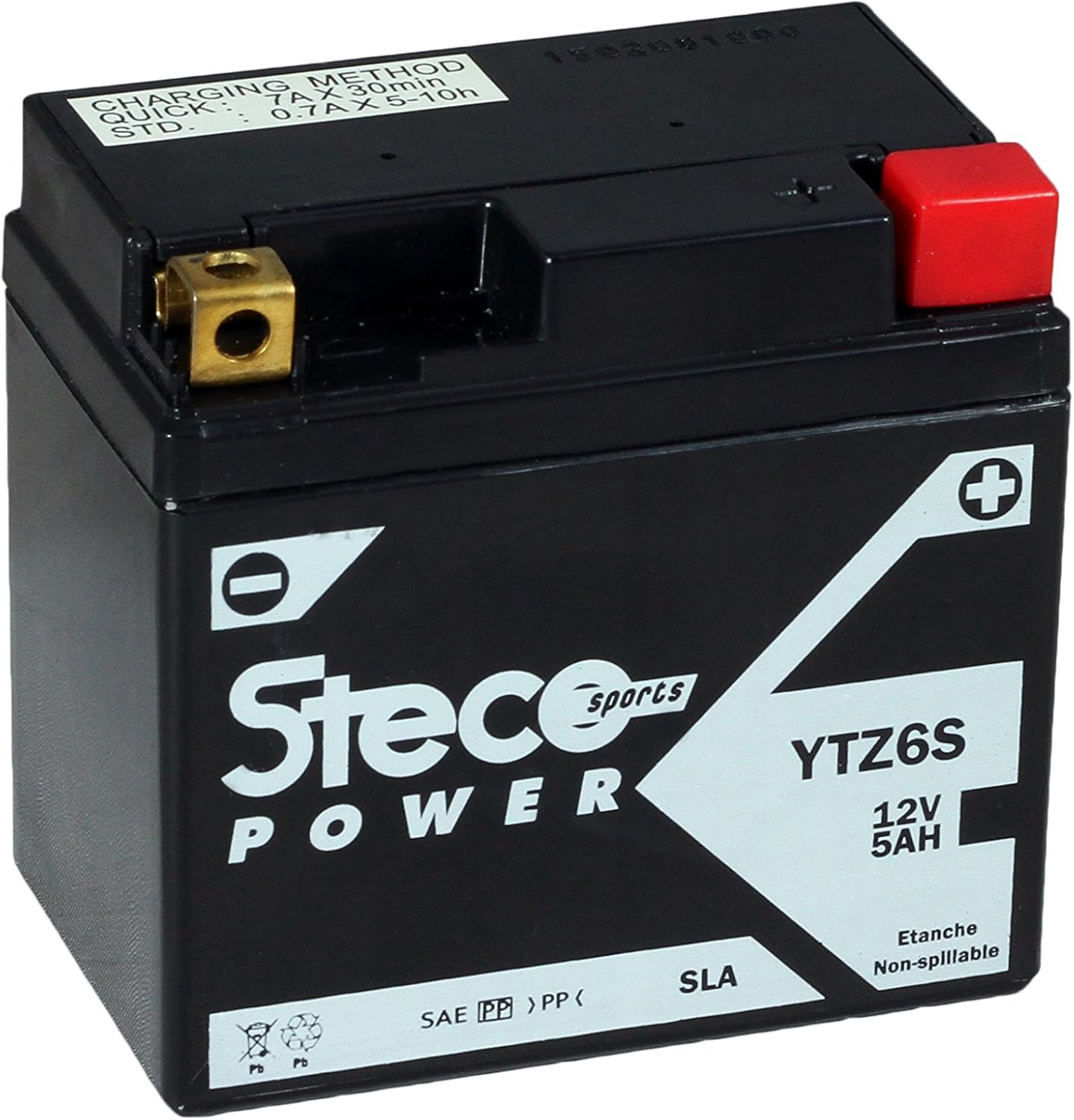 Steco Power YTZ6S Hochleistungsbatterie : Amazon.de: Auto & Motorrad