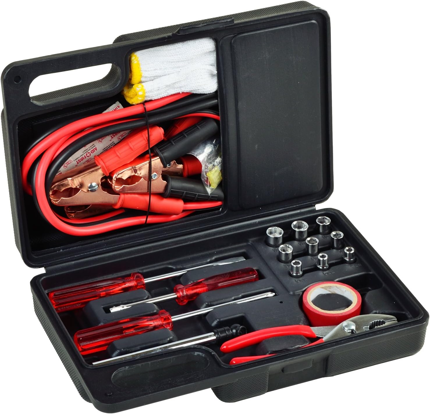 Amazon.com: Picnic at Ascot Auto Roadside Emergency Tool Kit - 26 ...