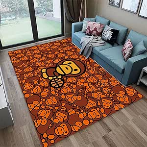 Amazon.com: Brown 3D Baby Monkey Rugs Modern Fashion Area Rug Home ...