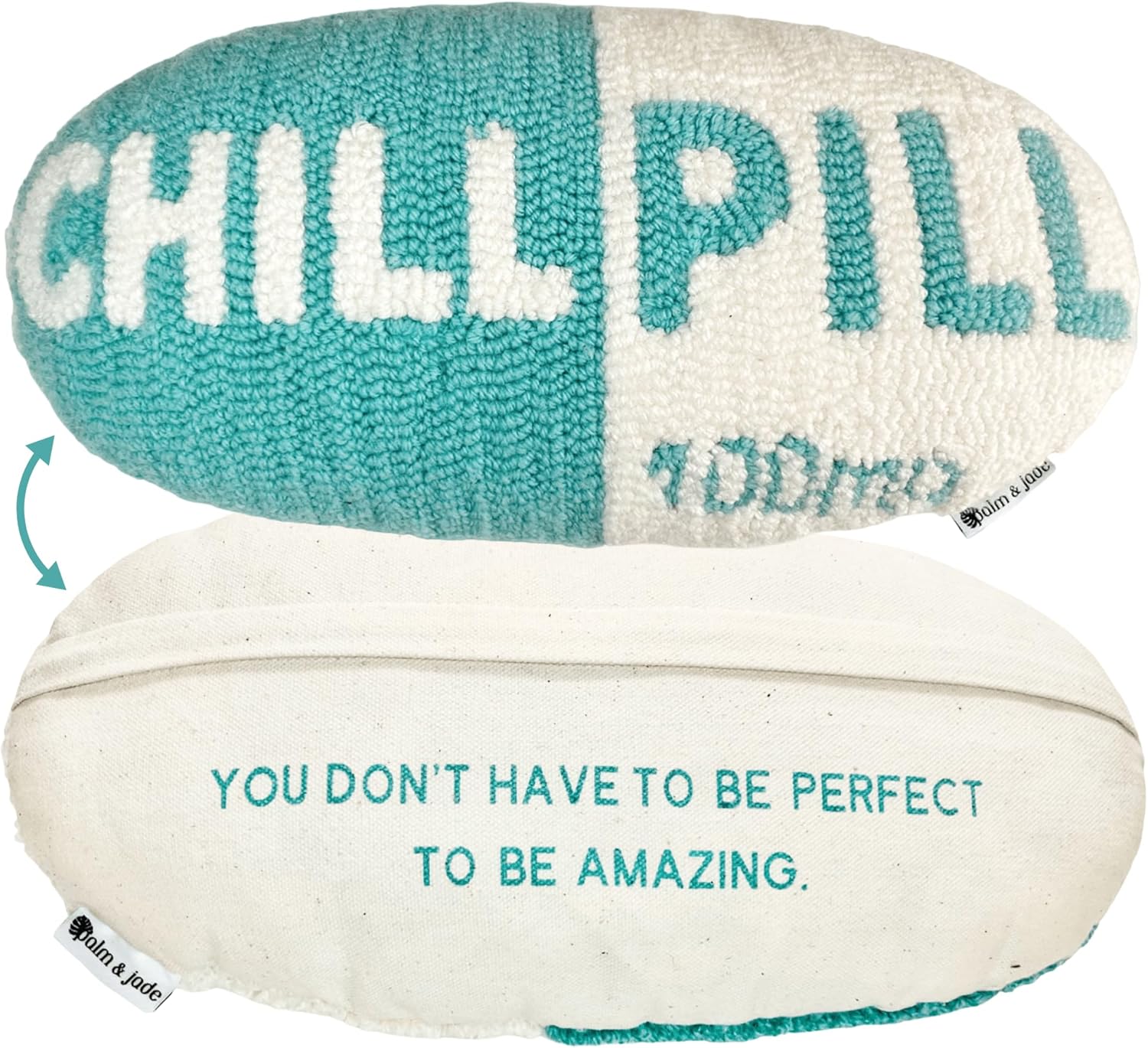 Amazon.com: The Chill Pill Pillow | Room Decor Aesthetic TikTok Pillow ...