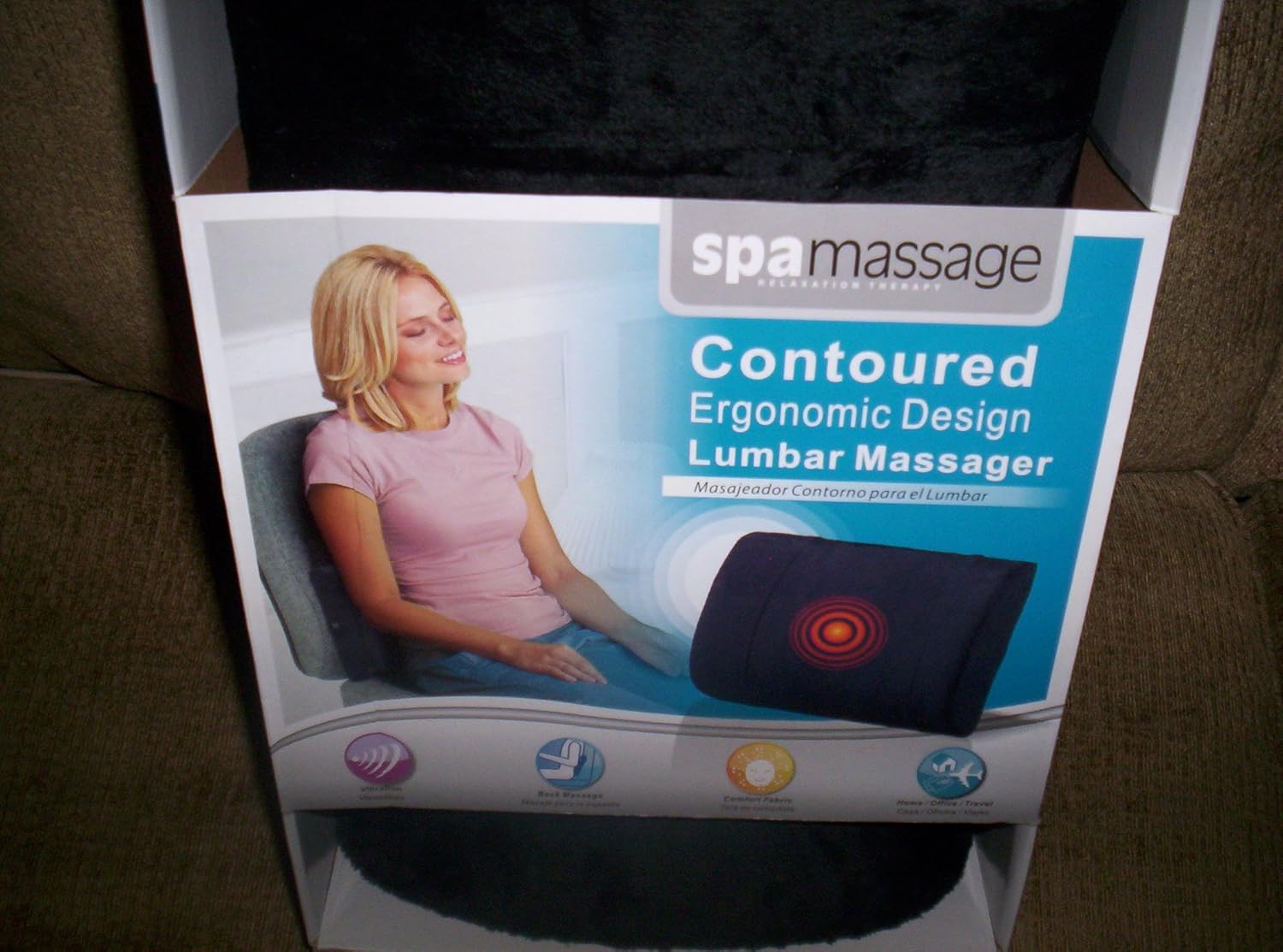 Amazon.com: Spamassage Contoured Lumbar Massager/Back Massager : Health ...