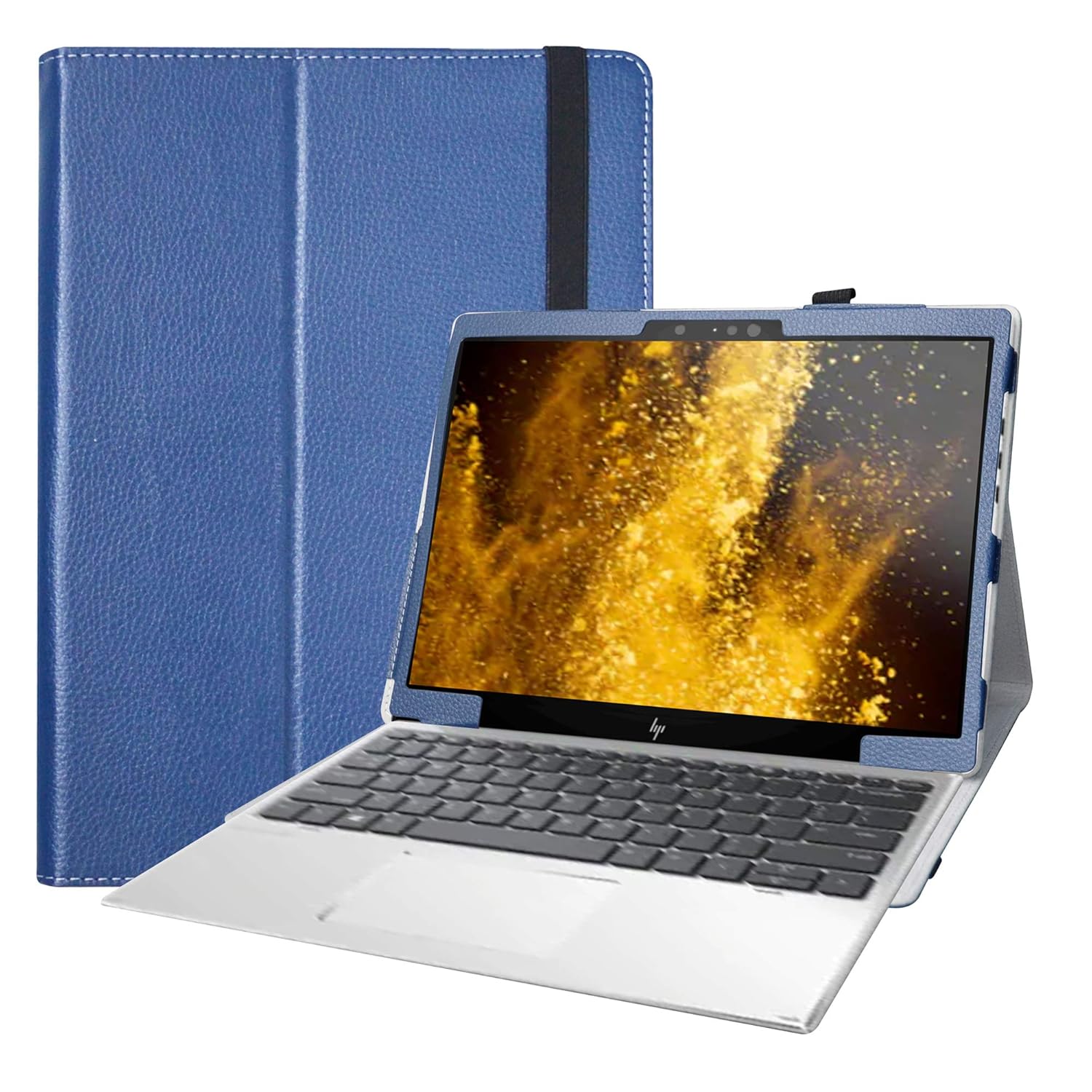 Elite x2 G4 Tablet Case,Bige PU Leather Folio 2-Folding Stand Cover for ...