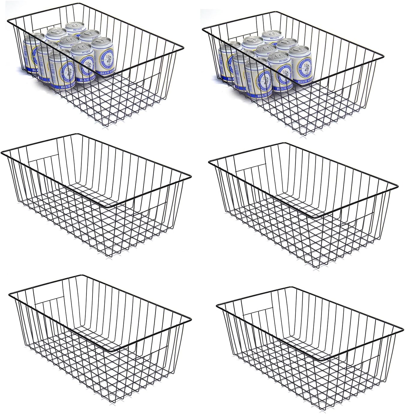 Amazon.com - Nprohuge Freezer Organizer Bins, Upright Freezer Baskets ...