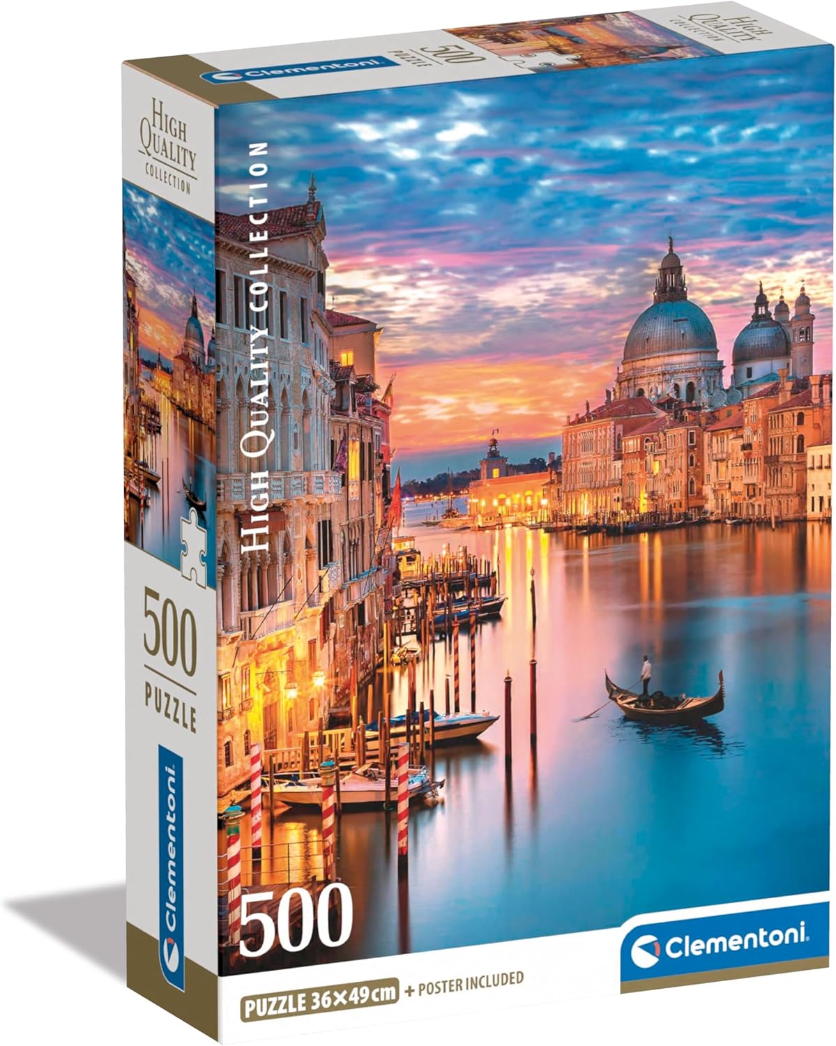 Clementoni Jigsaw Puzzle Collection - Lighting Venice 500 Pieces ...