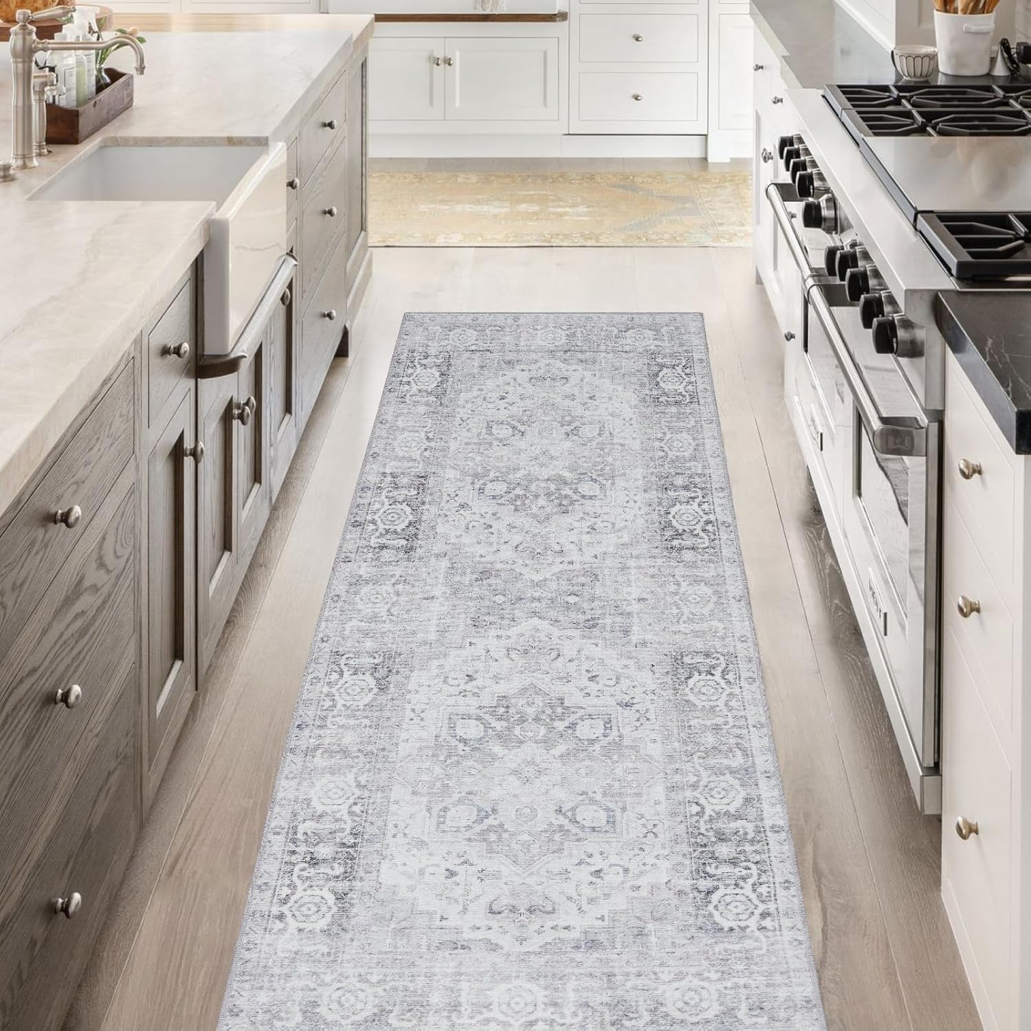 Amazon.com: jinchan Runner Rug 2x6 Washable Rug Kitchen Indoor Vintage ...