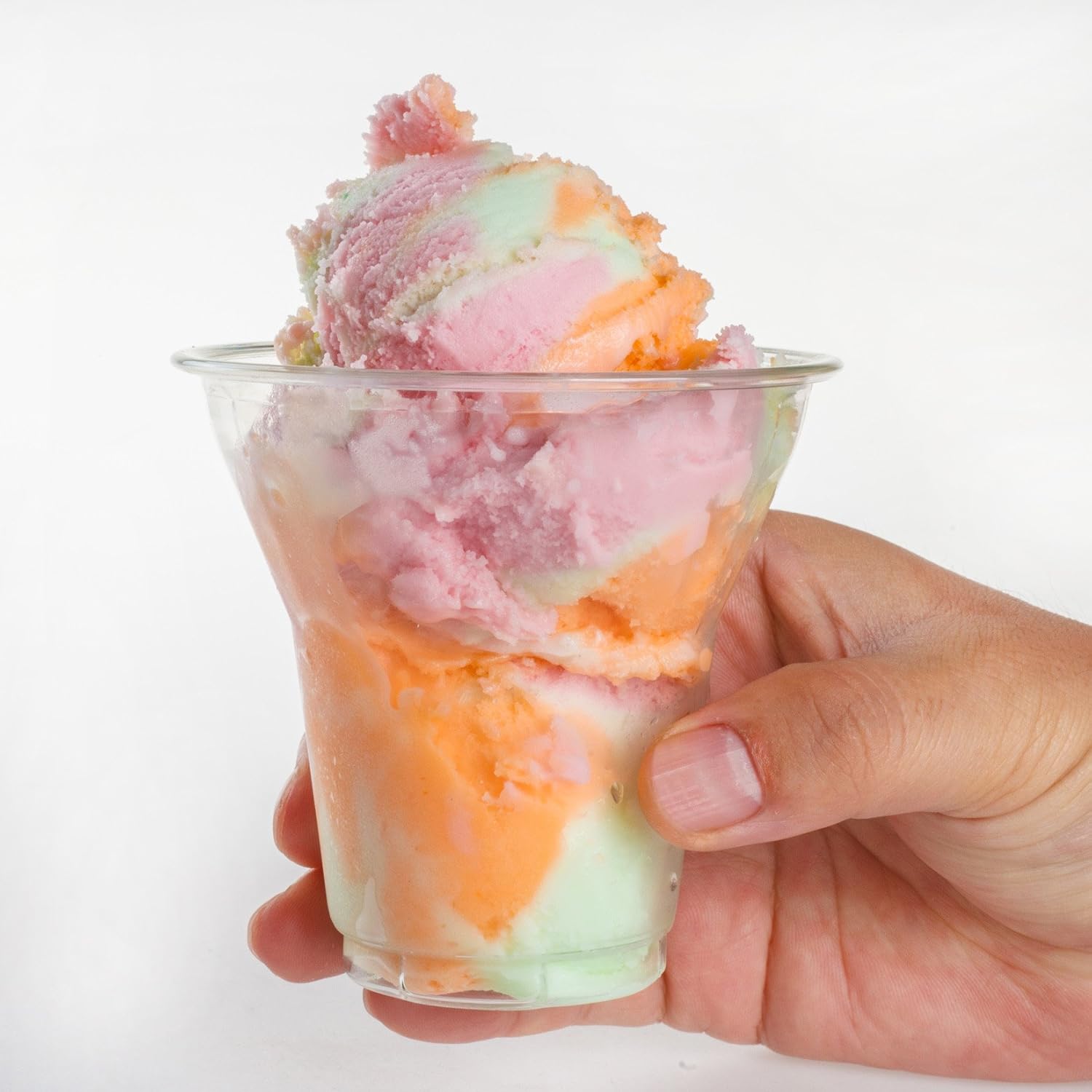 Amazon.com | Golden Apple, 9 oz-30ct Clear Plastic Sundae Cups no lids ...