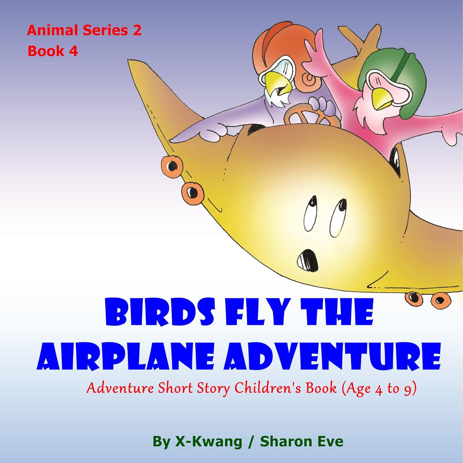 Children's Short Story Book:Birds Fly The Airplane Adventure: Bedtimes ...