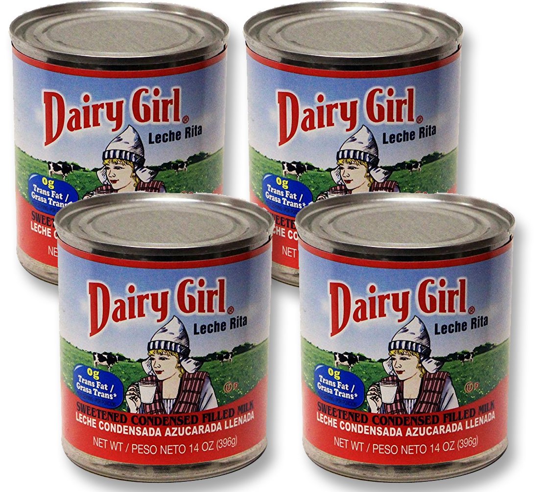 Amazon.com : Dairy Girl sweetened condensed milk 14 oz (4 Packs ...