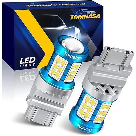 Amazon.com: (10 Pack) 3157A 3157NA 3157 Amber Automotive Brake Light ...