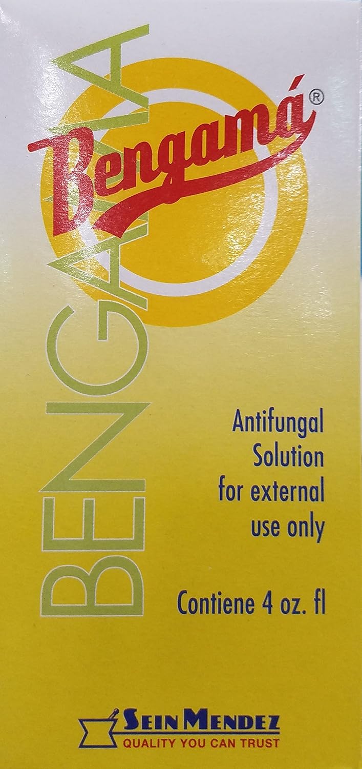 Amazon.com: Bengama Formula Antifungal Solution 4oz fl Bottle Alcohol ...