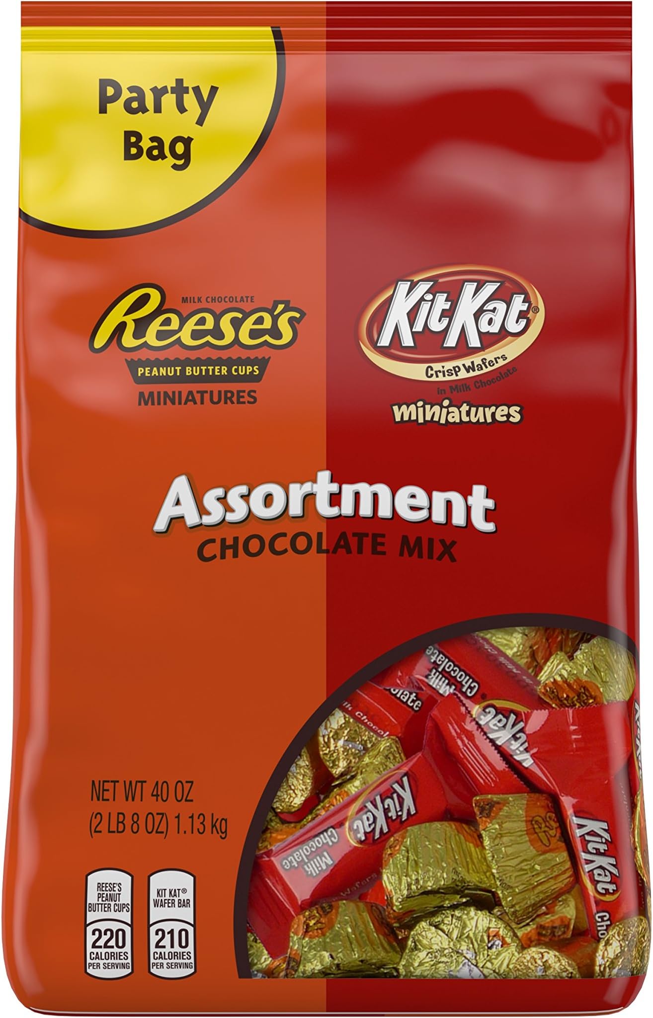 Amazon.com: HERSHEY'S and REESE'S Assorted Chocolate, Valentine's Day ...