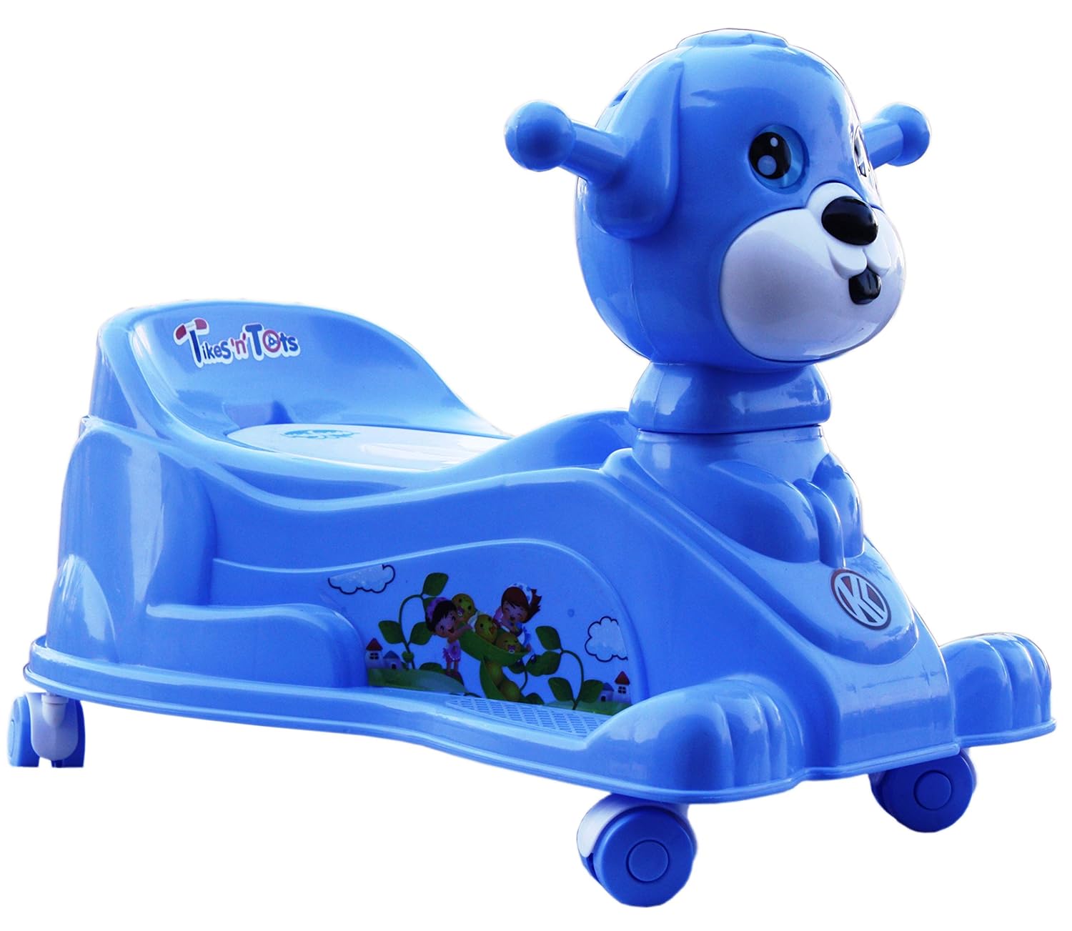 Buy Nagar International Baby Potty Train Cum Rider with wheels and ...