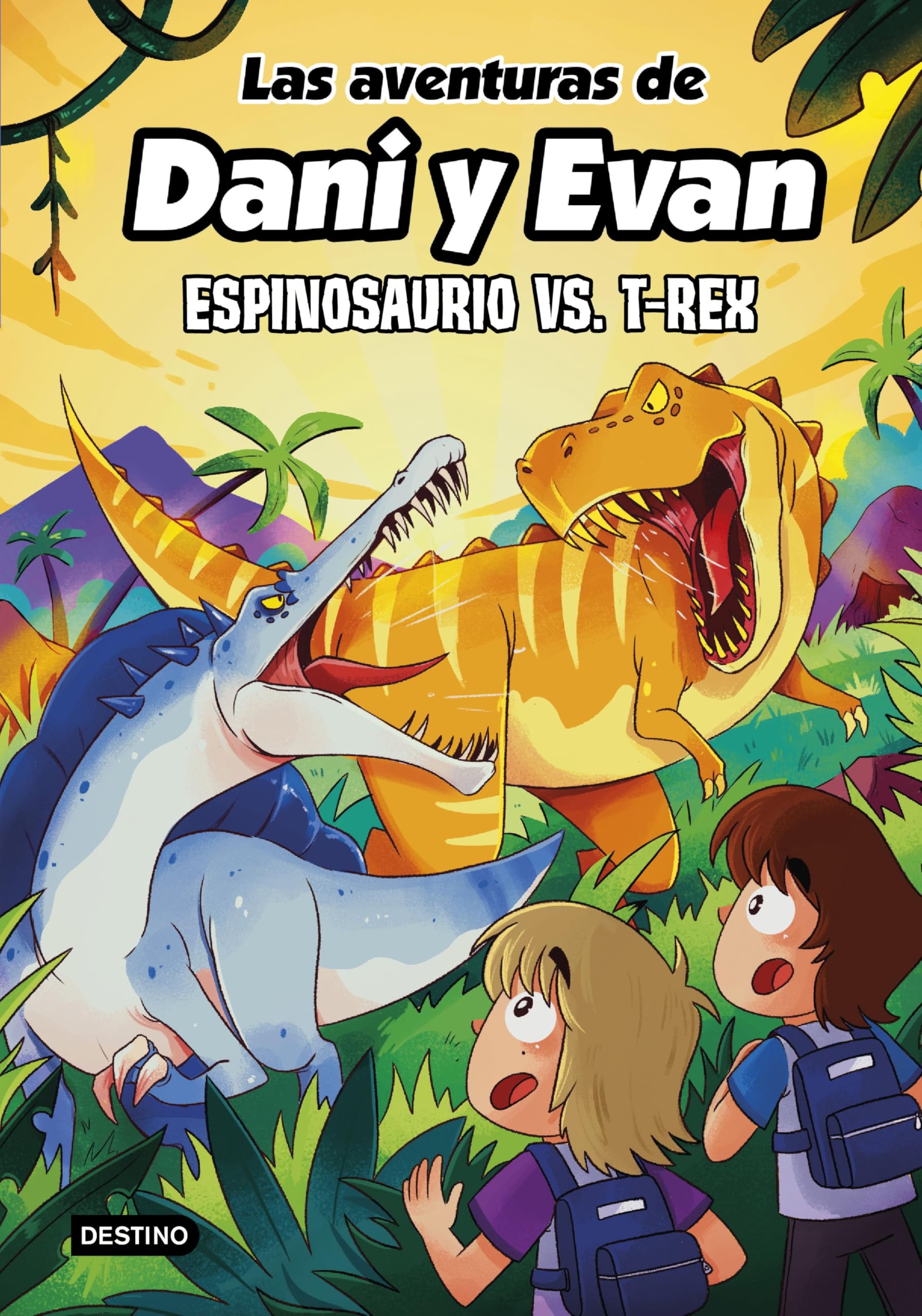 Las aventuras de Dani y Evan 10. Espinosaurio vs. T-Rex: Las aventuras de Dani y Evan, Koey ...