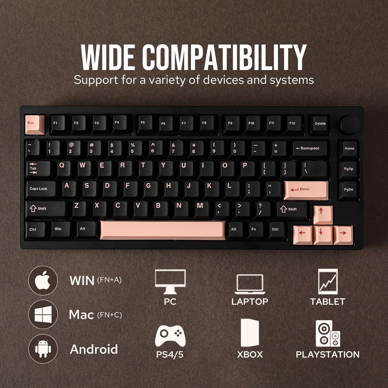 EPOMAKER P75 Wireless Aluminum Mechanical Keyboard, Philippines | Ubuy