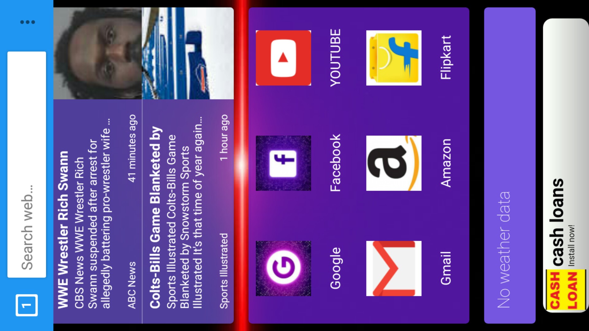 YES browser - App on Amazon Appstore