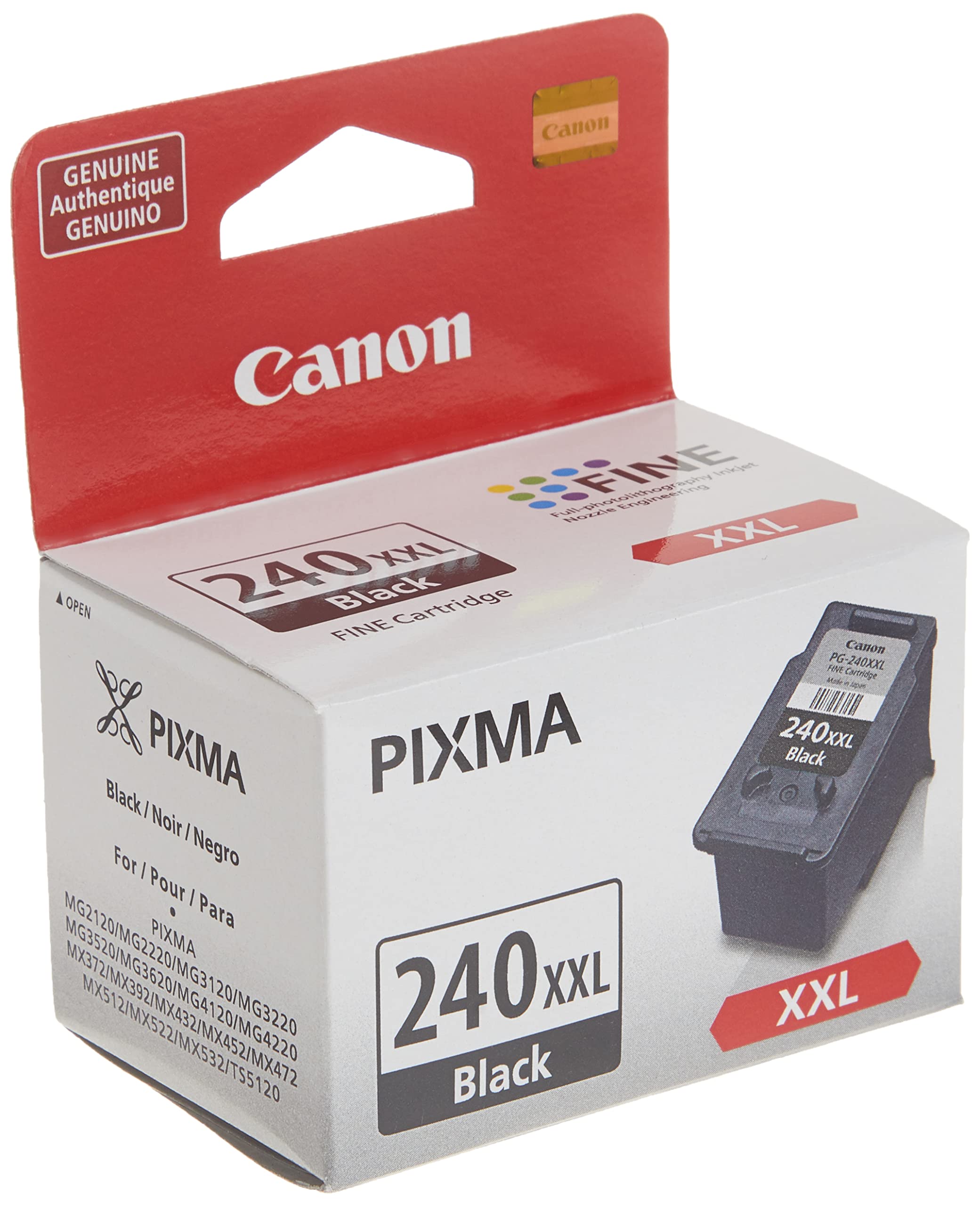 PG-240XXL Ink Cartridge Black : Amazon.ca: Office Products