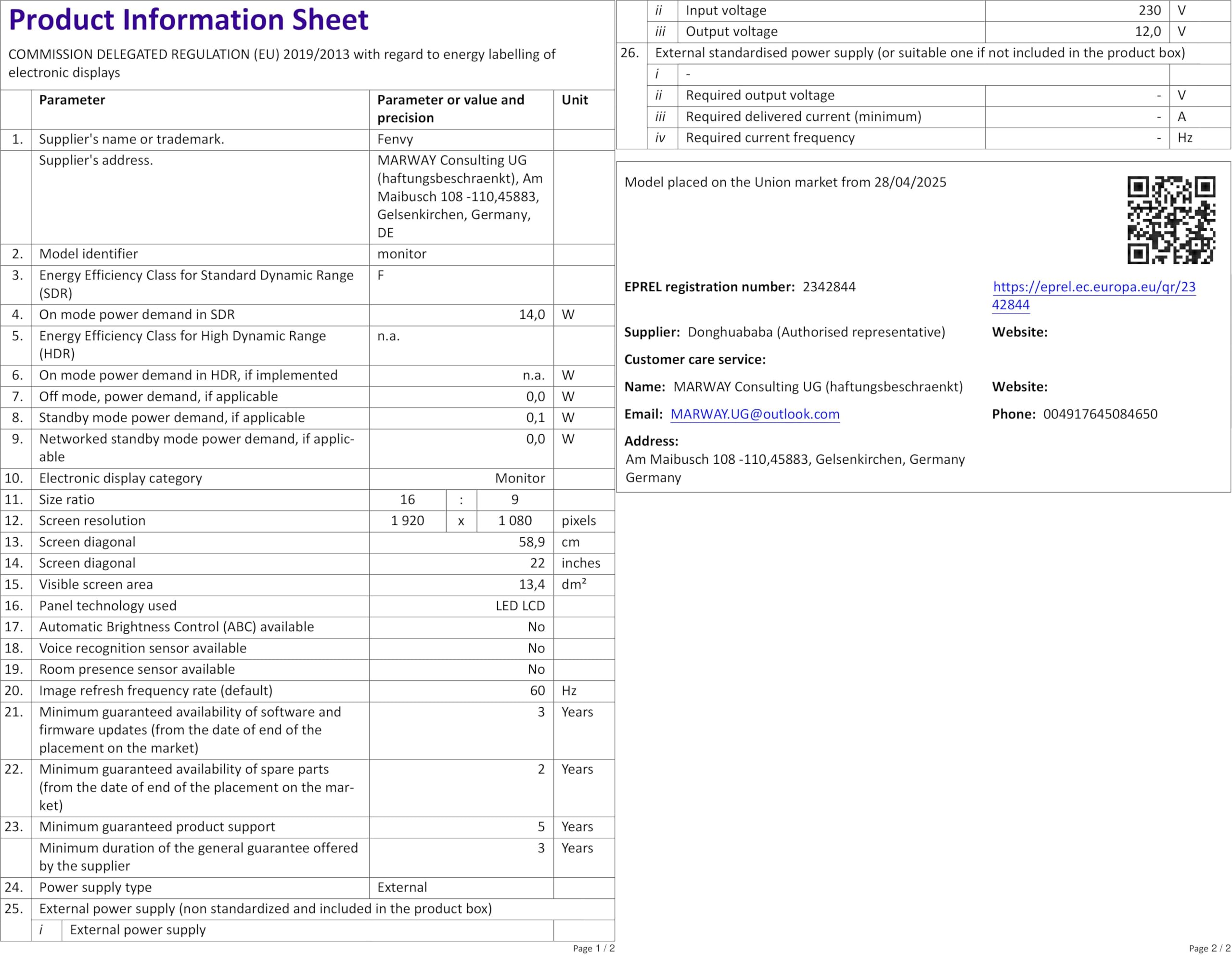 Security Camera Monitor 20 Inch CCTV LCD Screen Surveillance System ...