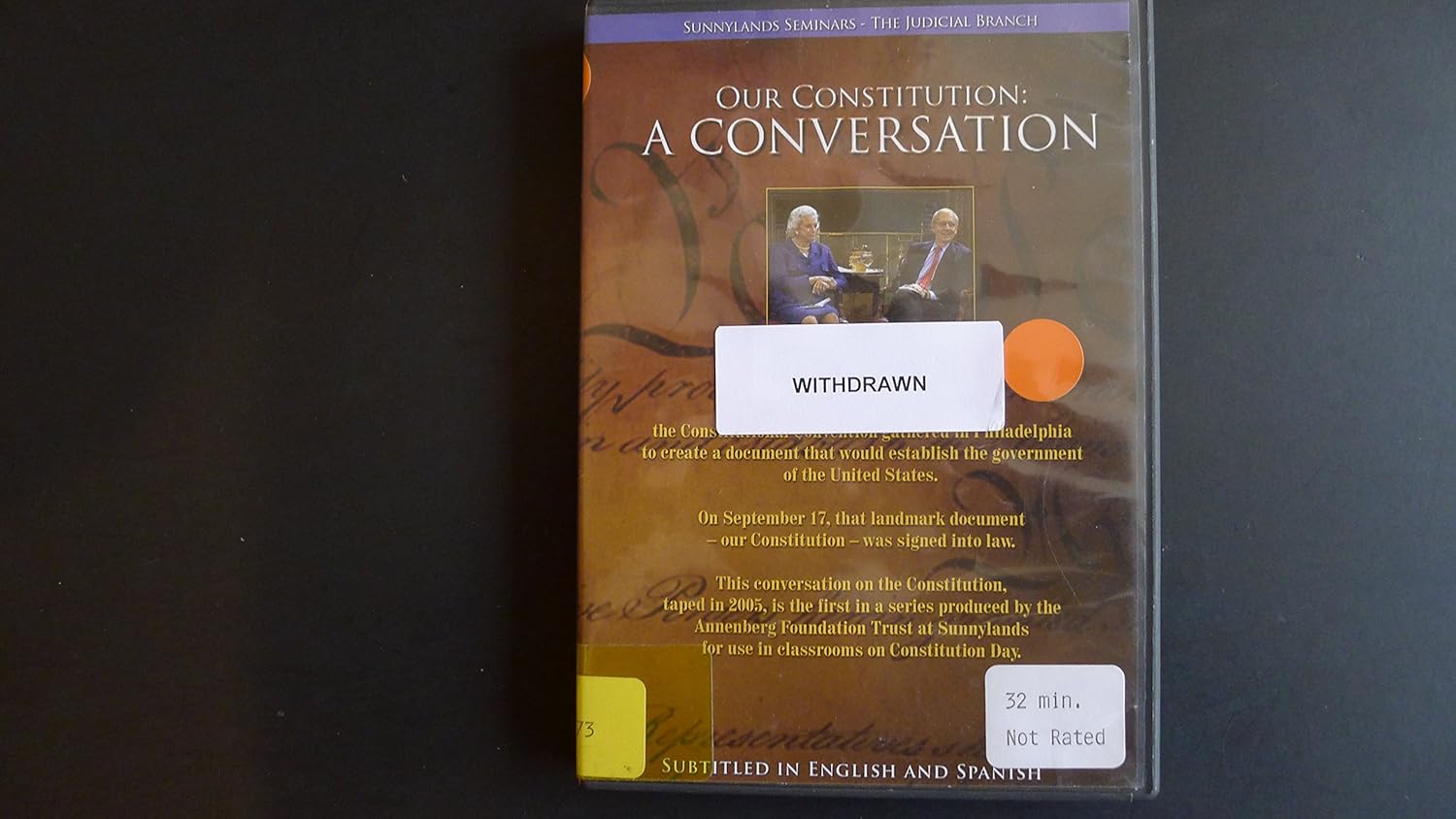 Amazon.com: Our Constitution: A Conversation Dvd! Sunnyland Seminars ...